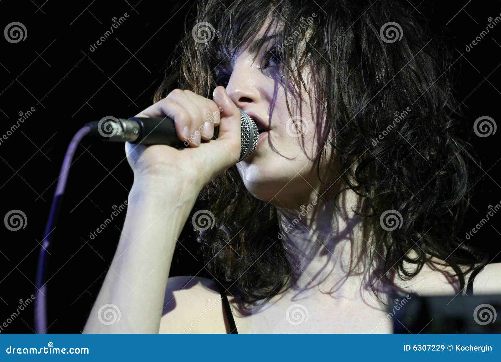 Singing women editorial stock image. Image of club, nightlife - 6307229