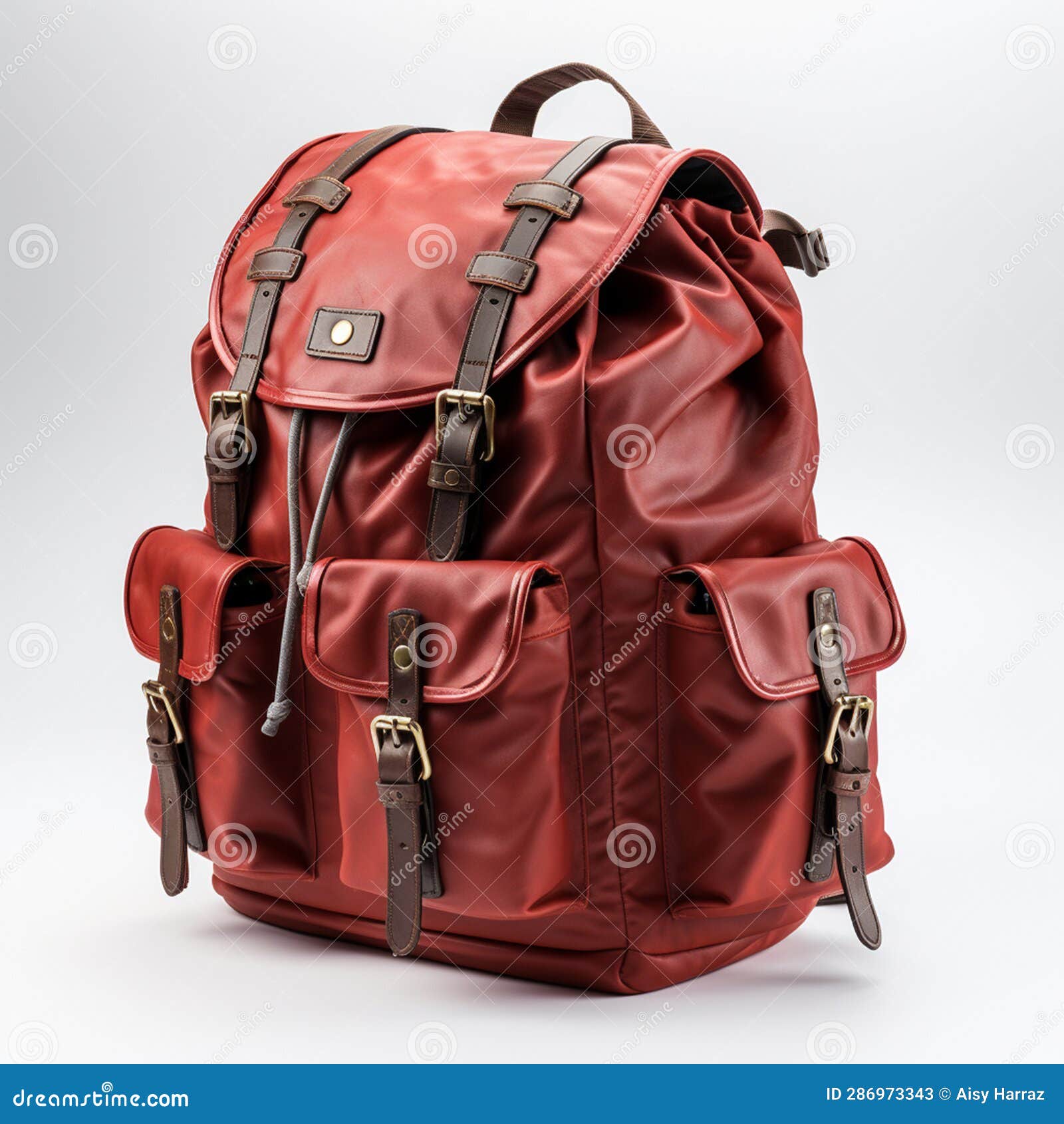 A Single Beg Isolated with White Plus Shadow. Stock Illustration ...