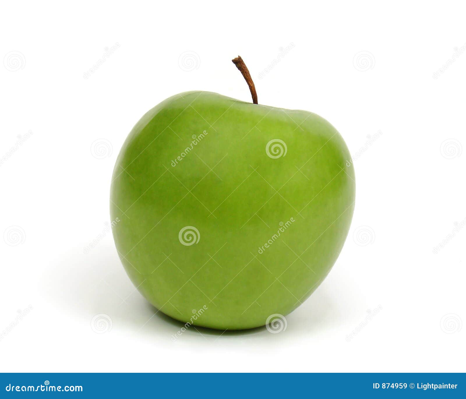 Single apple stock image. Image of single, fruit, health - 874959