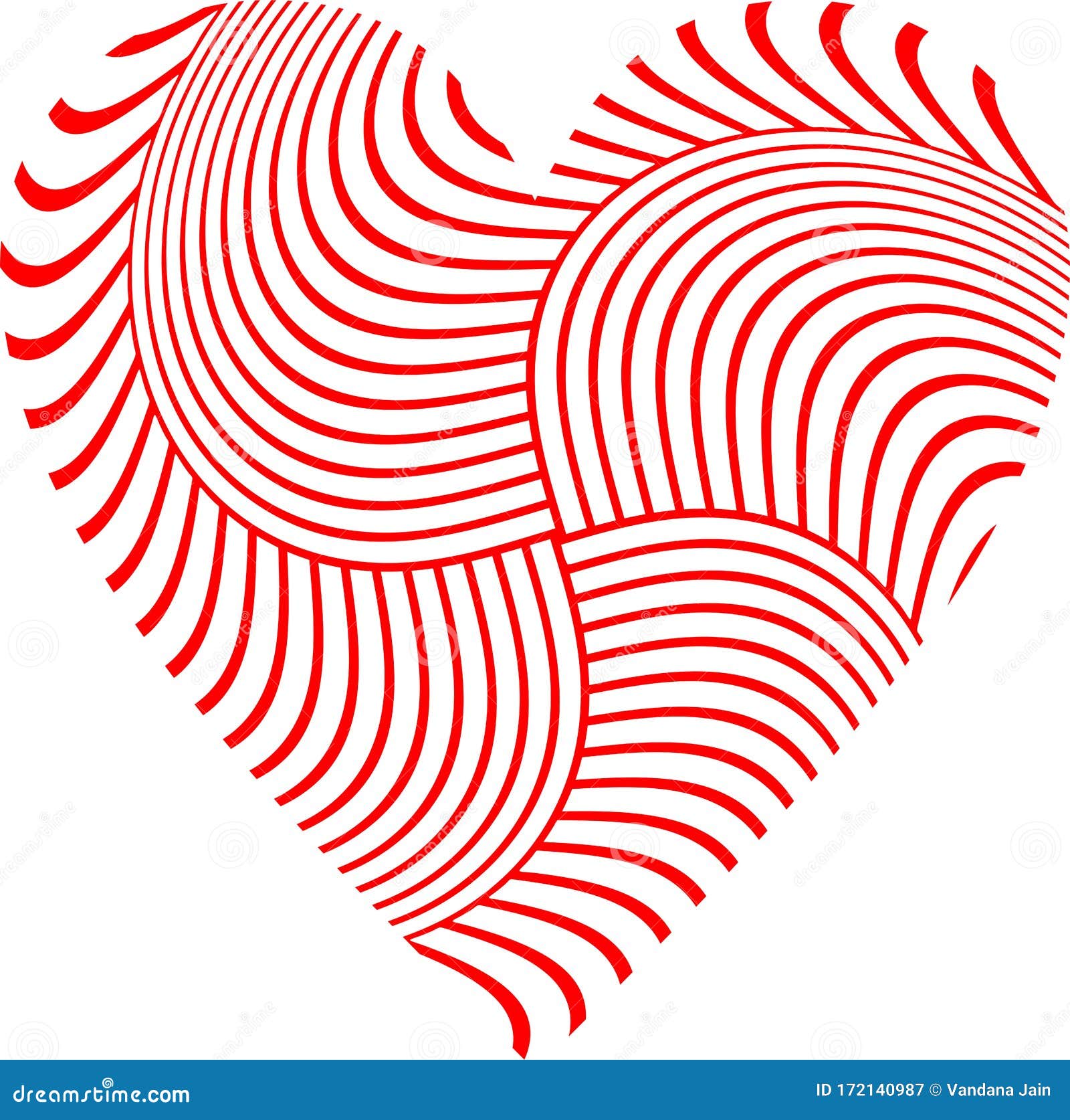Heart. Heart White Background Illustration. Stock Illustration ...