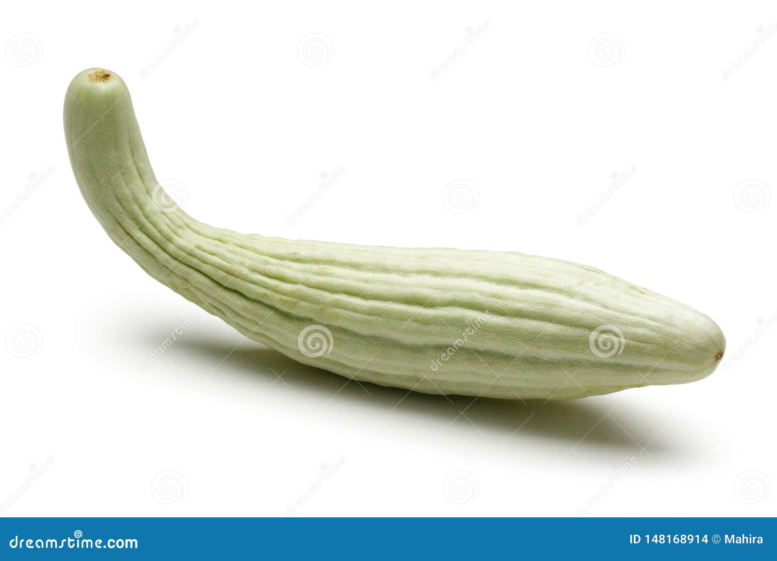 The Armenian Cucumber, Cucumis Melo Var. Flexuosus, A Type Of Long ...