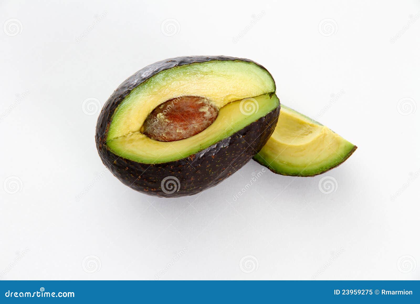 Single Avocado stock image. Image of small, vegetable - 23959275