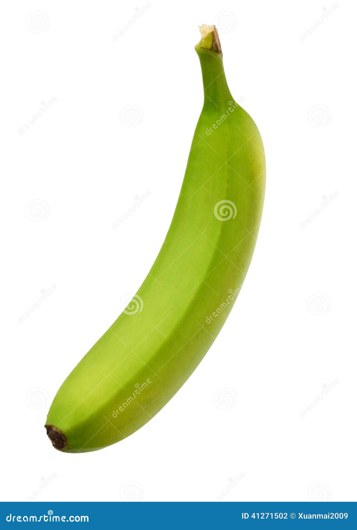 Single banana stock photo. Image of sweet, fruity, organic - 41271502