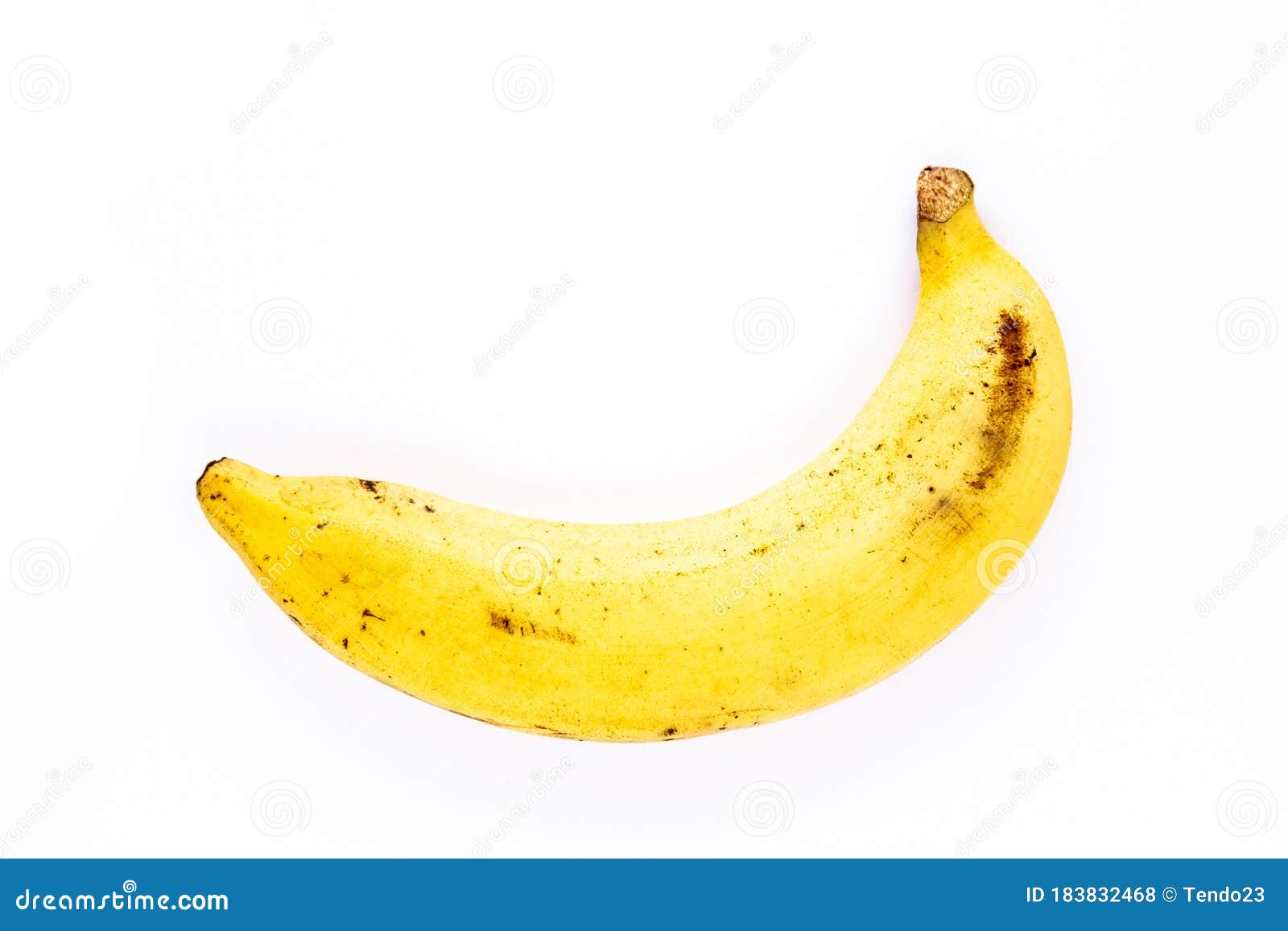 Single Banana Royalty-Free Stock Image | CartoonDealer.com #41271502