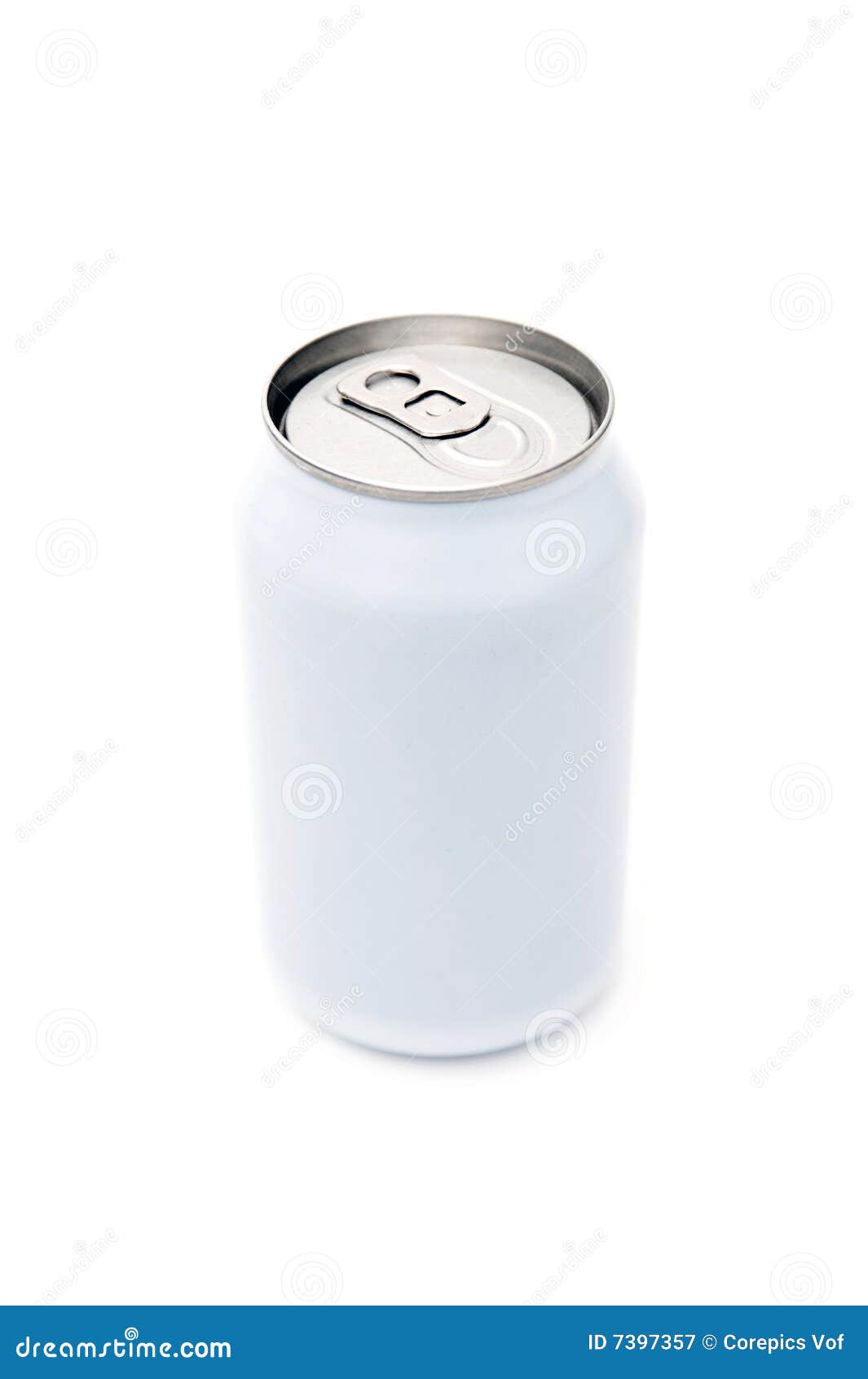 Single beverage can stock image. Image of steel, coated - 7397357