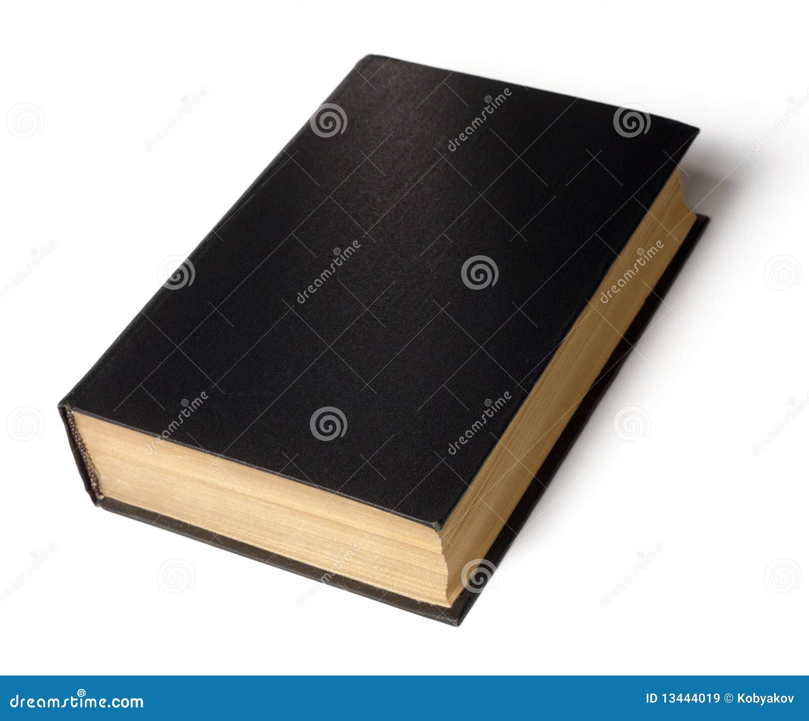 Single Black Book Royalty Free Stock Images - Image: 13444019