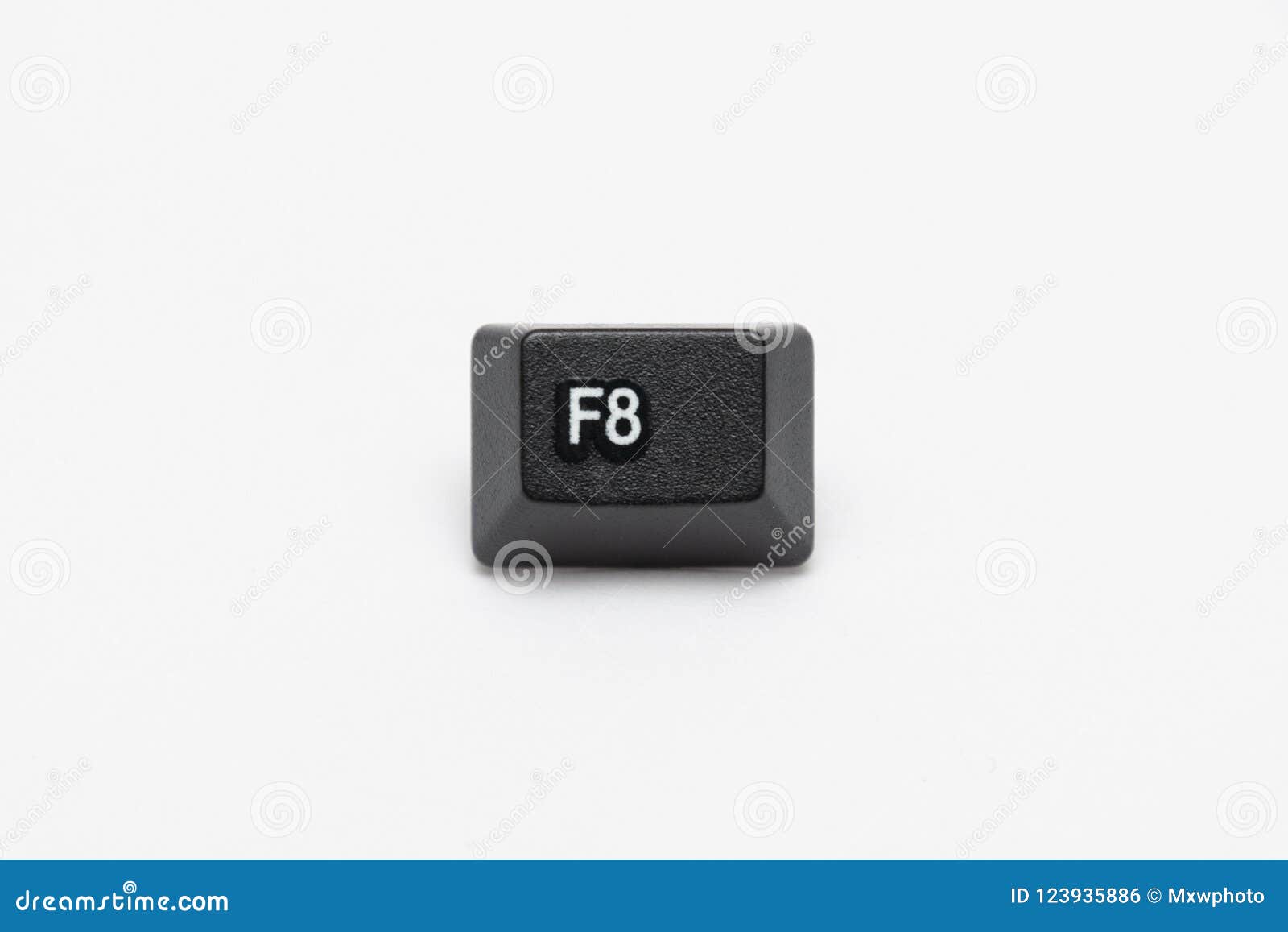 Single Black Keys of Keyboard with Different Letters F8 Stock Photo ...
