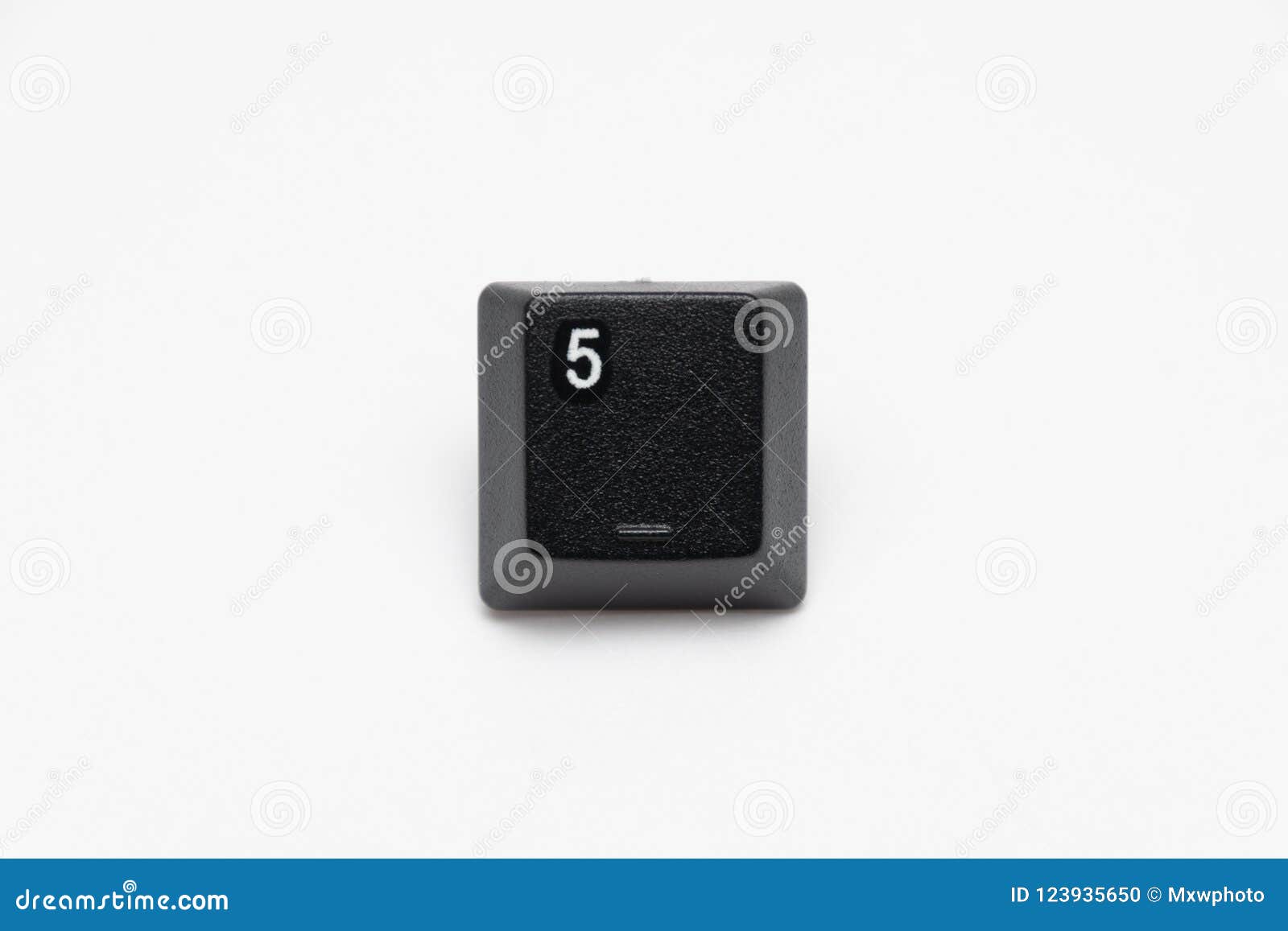 Single Black Keys of Keyboard with Different Letters Five Stock Photo ...