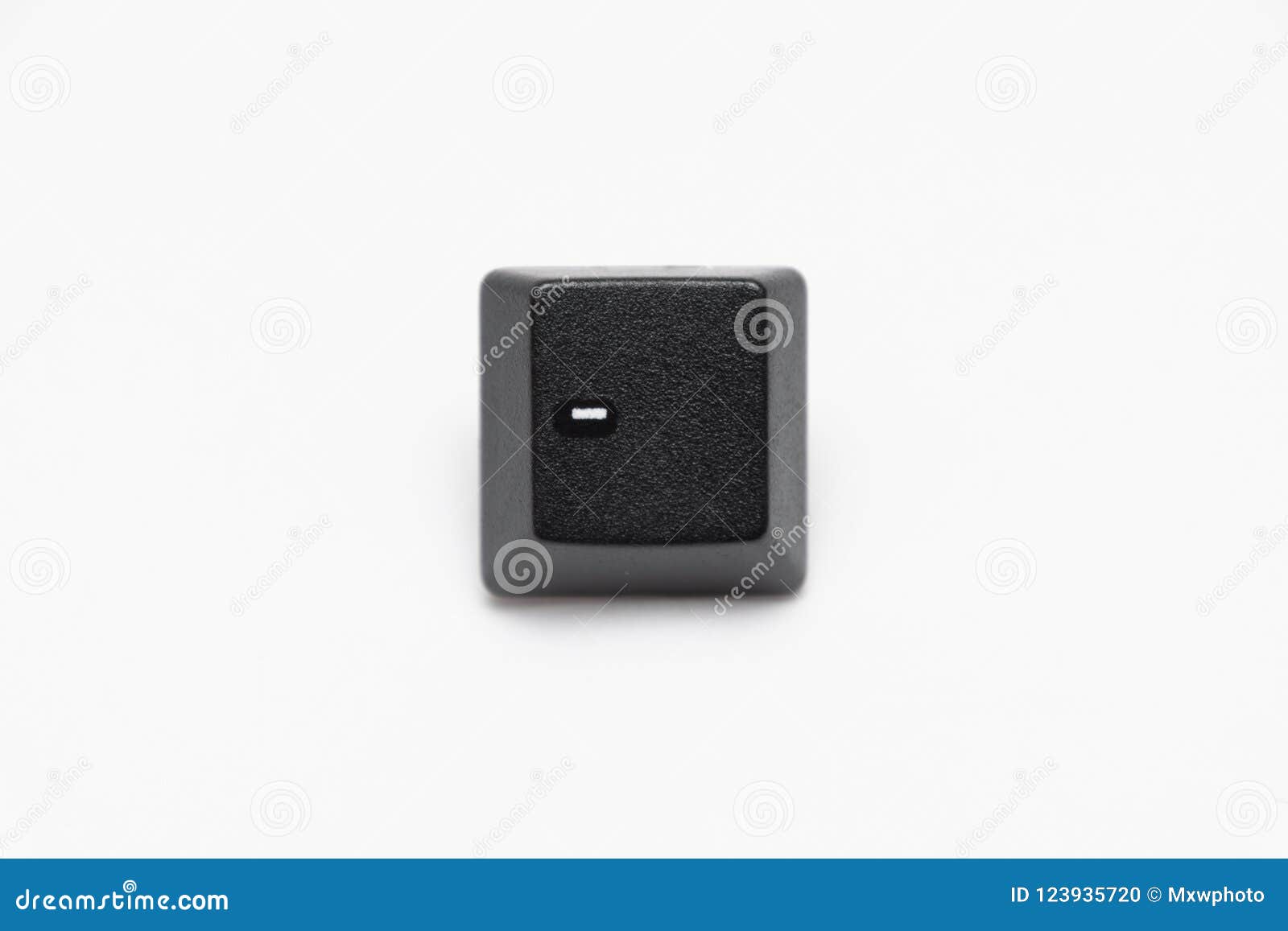 Single Black Keys of Keyboard with Different Letters Minus Stock Photo ...