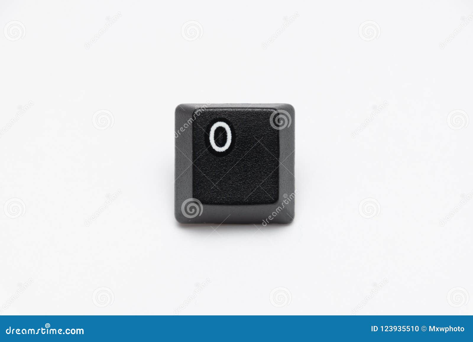 Single Black Keys of Keyboard with Different Letters O Stock Photo ...