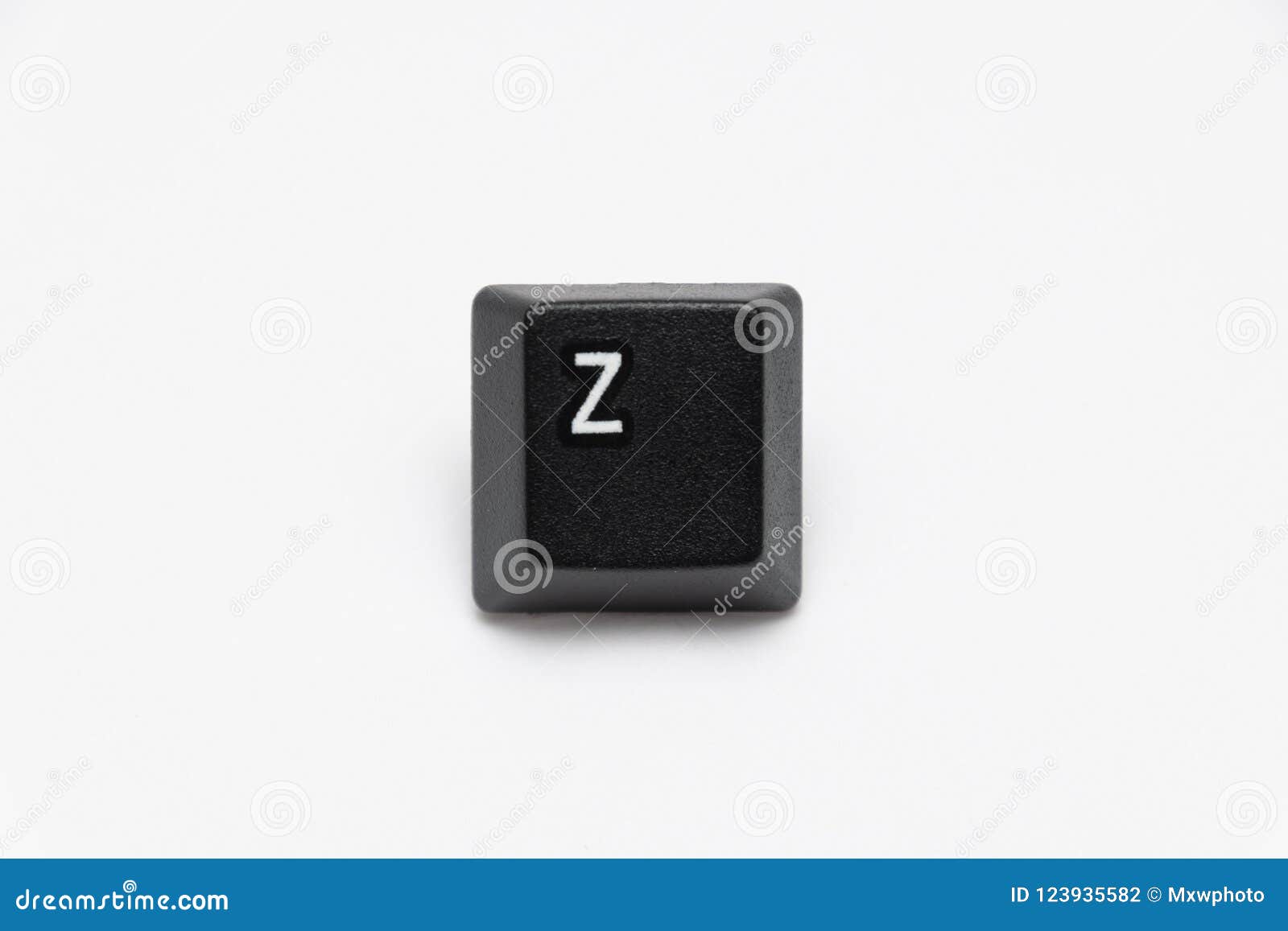 Single Black Keys of Keyboard with Different Letters Z Stock Photo ...