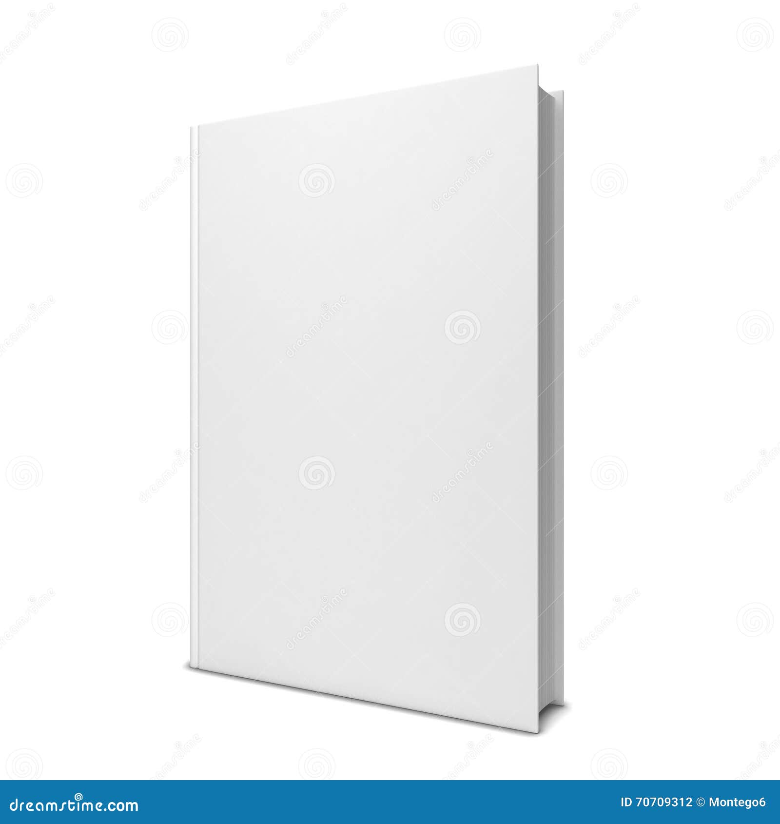 Single blank book stock illustration. Illustration of literature - 70709312