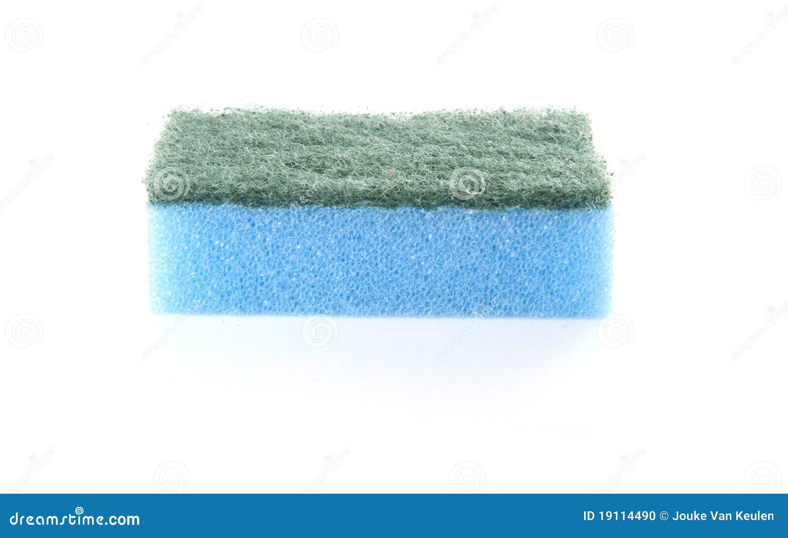 Single blue sponge stock photo. Image of single, care - 19114490