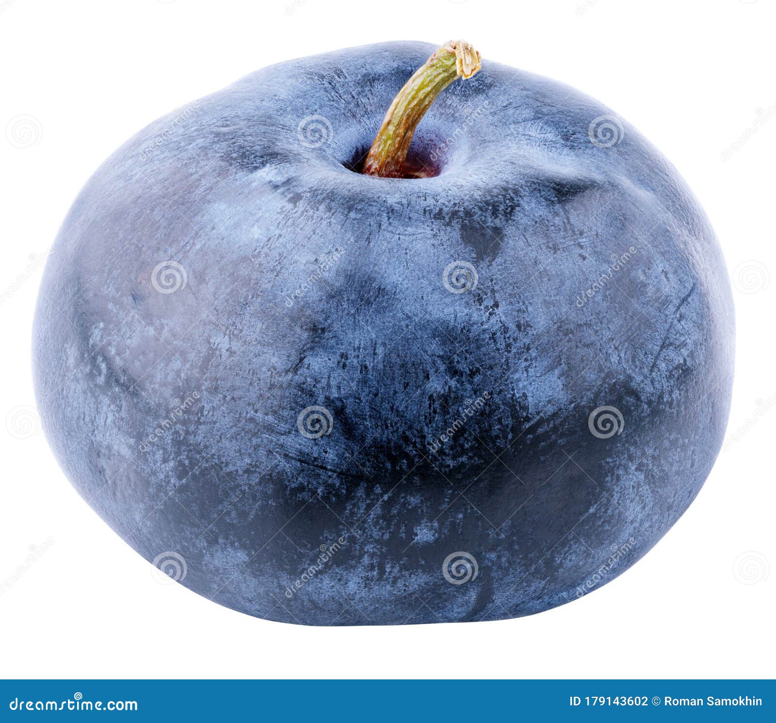 Single Blueberry Berry Isolated on White Stock Photo - Image of fruit ...