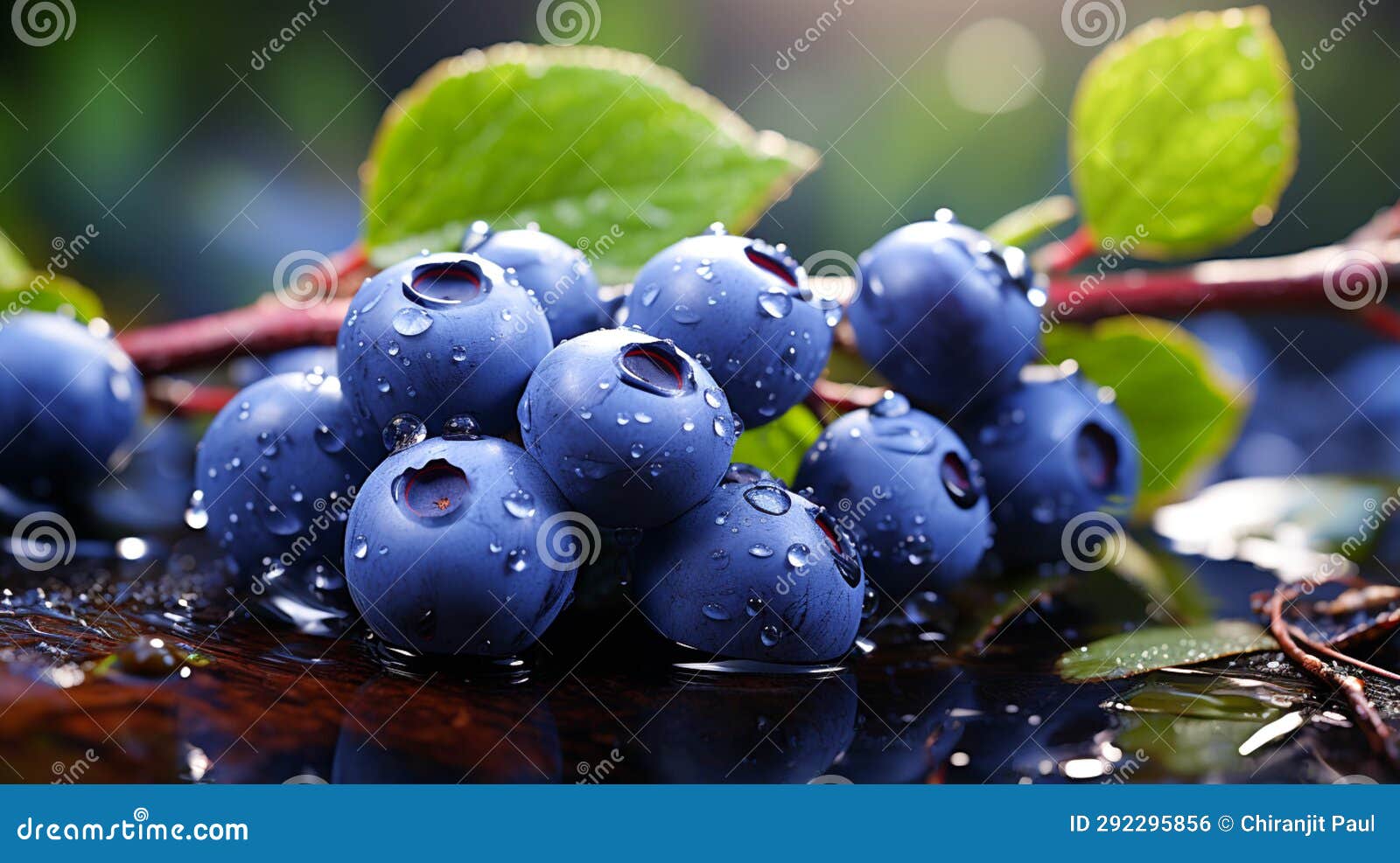 A Single Blueberry Infront Closeup View Stock Photo - Image of healthy ...