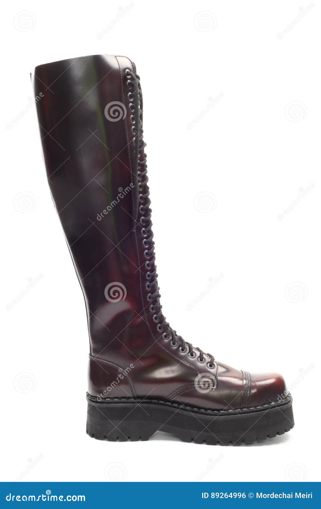 Single boot stock photo. Image of footwear, leather, white - 89264996