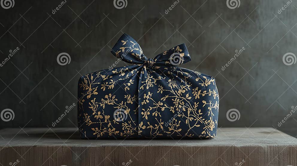 A Single Branded Reusable Wrapping Cloth Styled with Subtle Patterns ...
