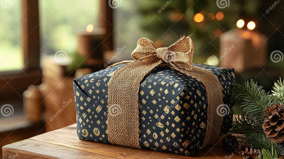 A Single Branded Reusable Wrapping Cloth Styled with Subtle Patterns ...