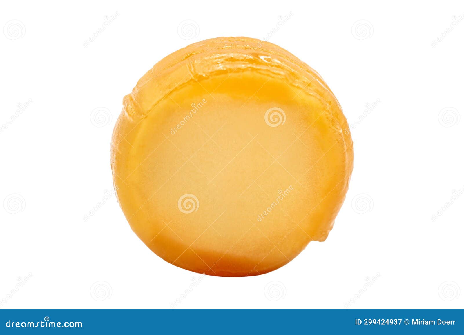 A Single Brown Caramel Sweet Candy Stock Image - Image of tasty, treat ...