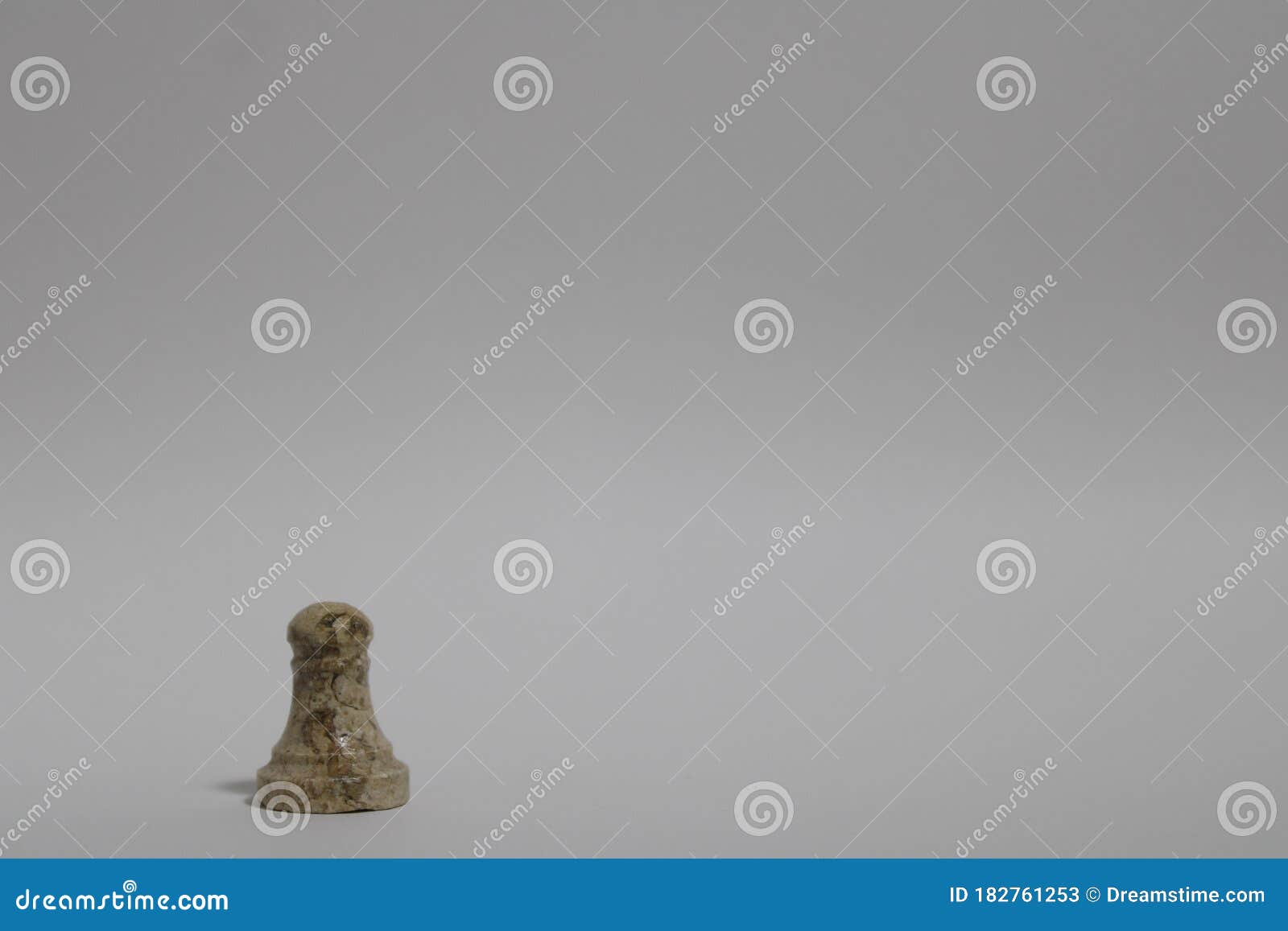 Single Brown Marble Chess Pawn Stock Image - Image of brown, piece ...