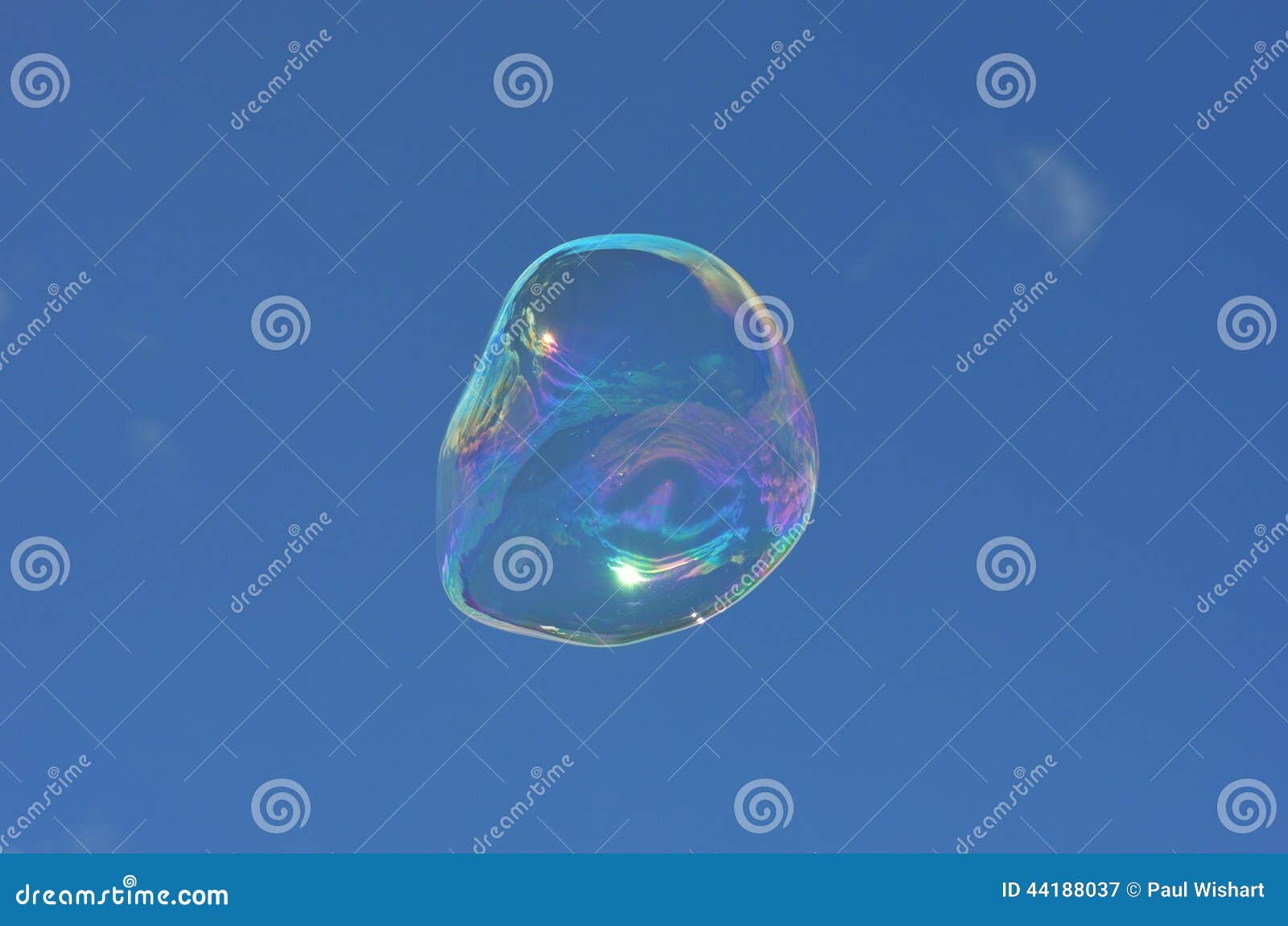 Single Bubble in sky stock image. Image of summer, floating - 44188037