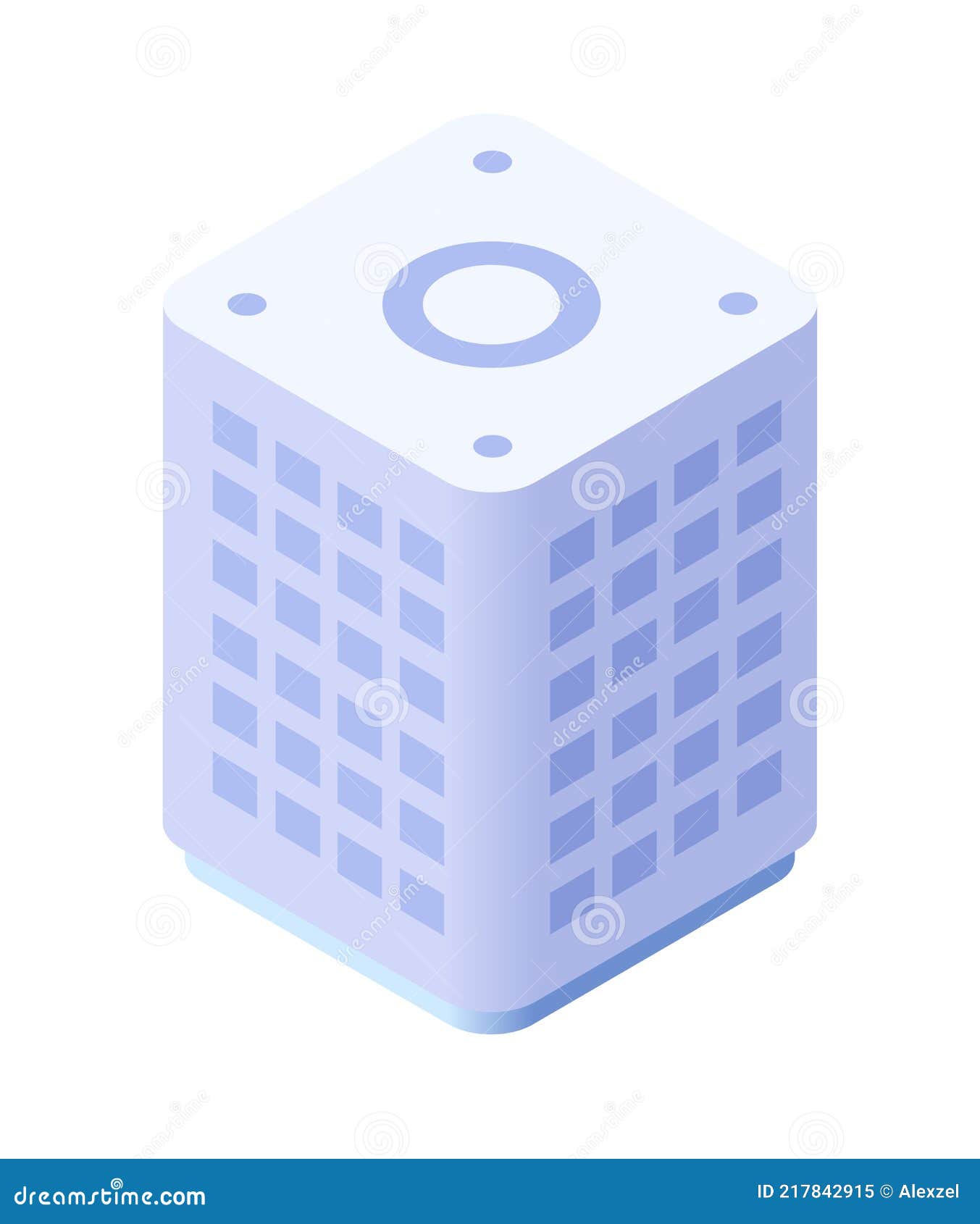 Single Building Isometric 3D Dimensional House of the Modern ...