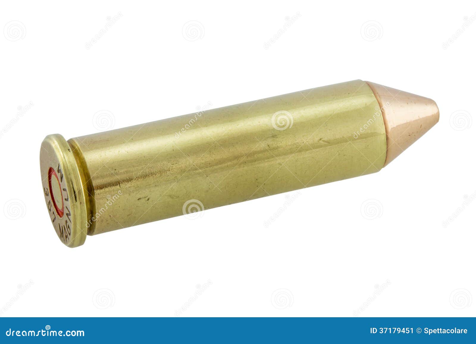 A Single Bullet Standing In Front Of Several Other Bullets Of Various ...