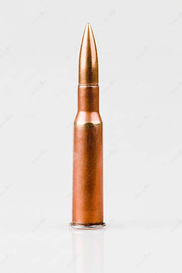 Single Bullet stock photo. Image of weapon, objects, rifle - 31466406