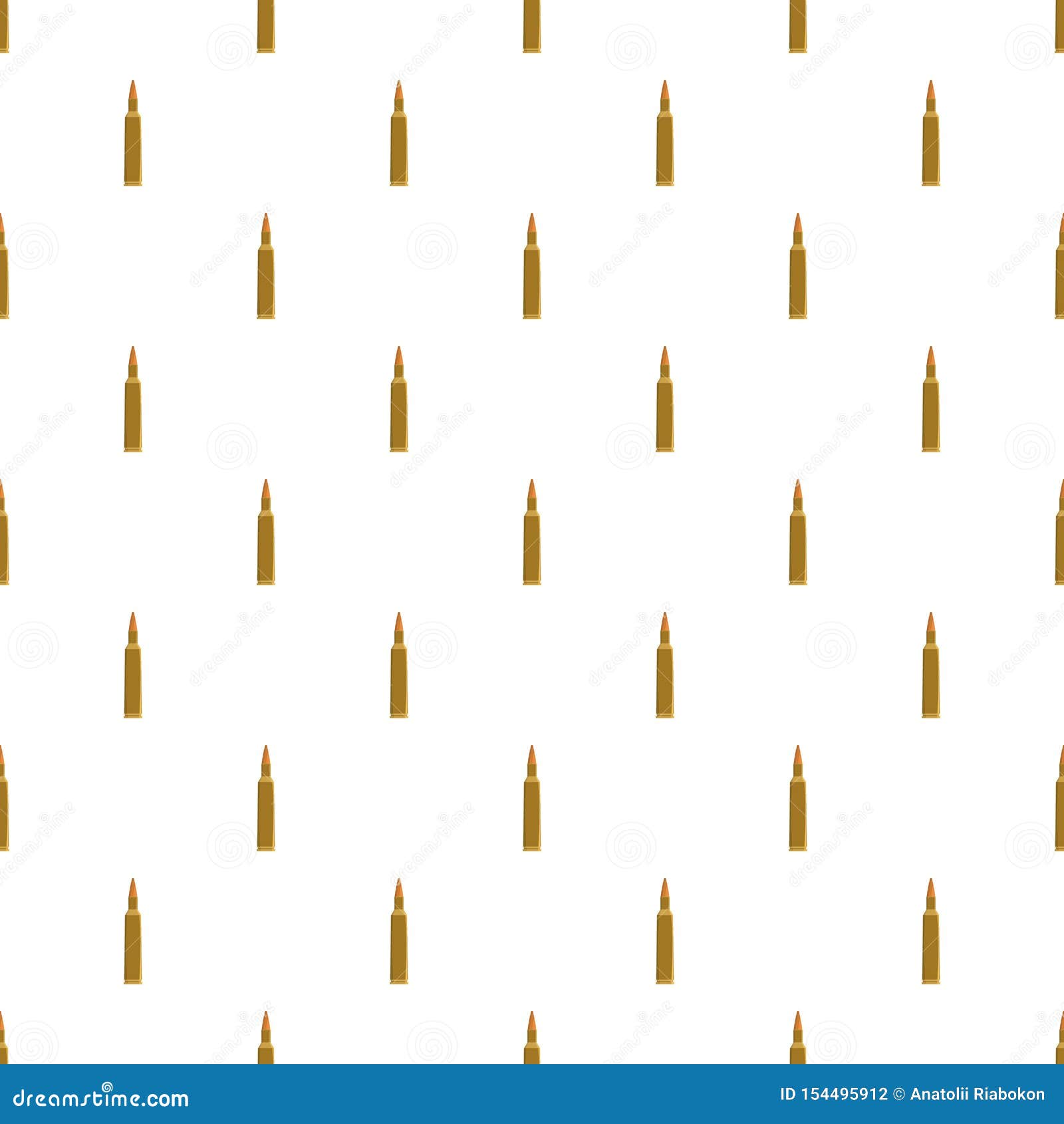 Single Bullet Pattern Seamless Vector Stock Vector - Illustration of ...