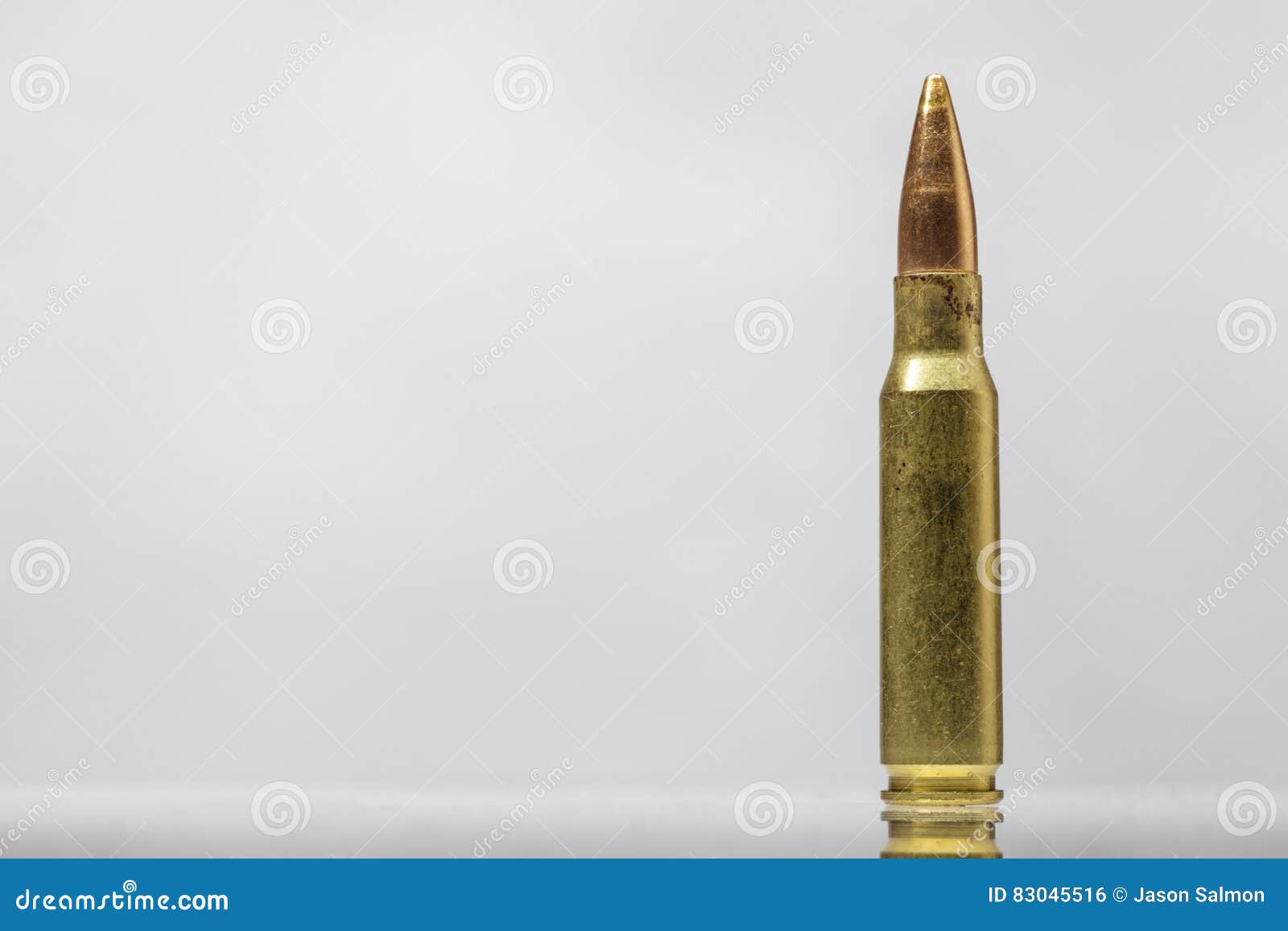 Single bullet rifle stock photo. Image of firearm, criminal - 83045516