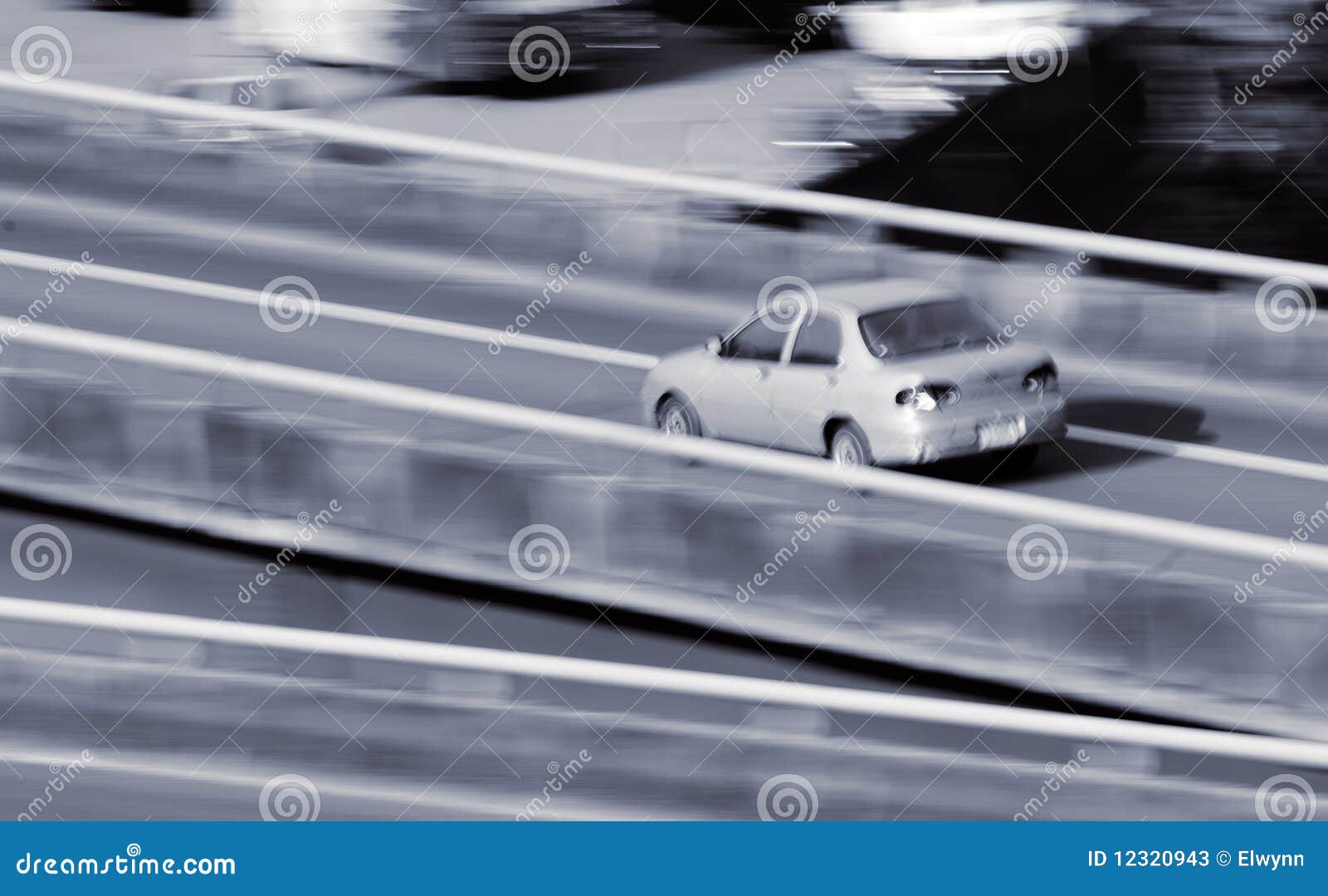 Single car stock image. Image of motion, auto, journey - 12320943