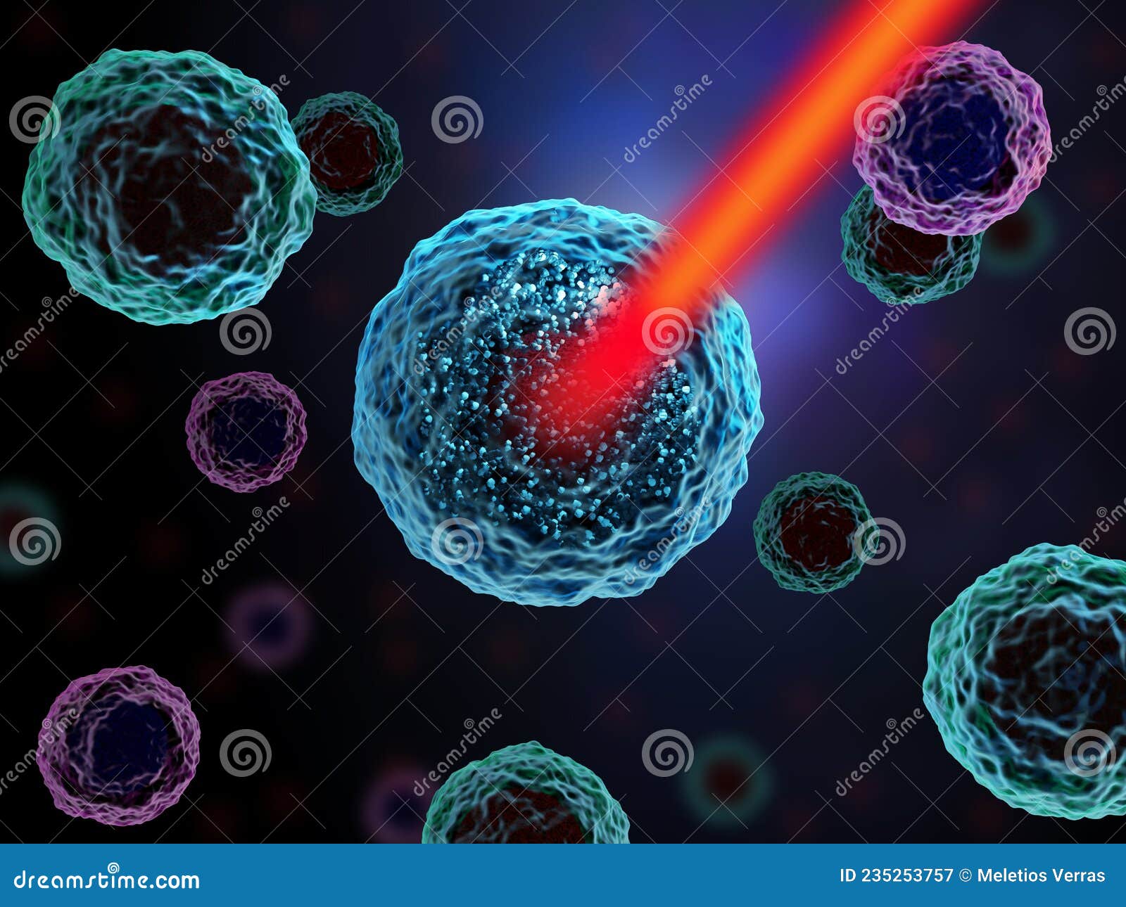 Single cell analysis stock illustration. Illustration of single - 235253757