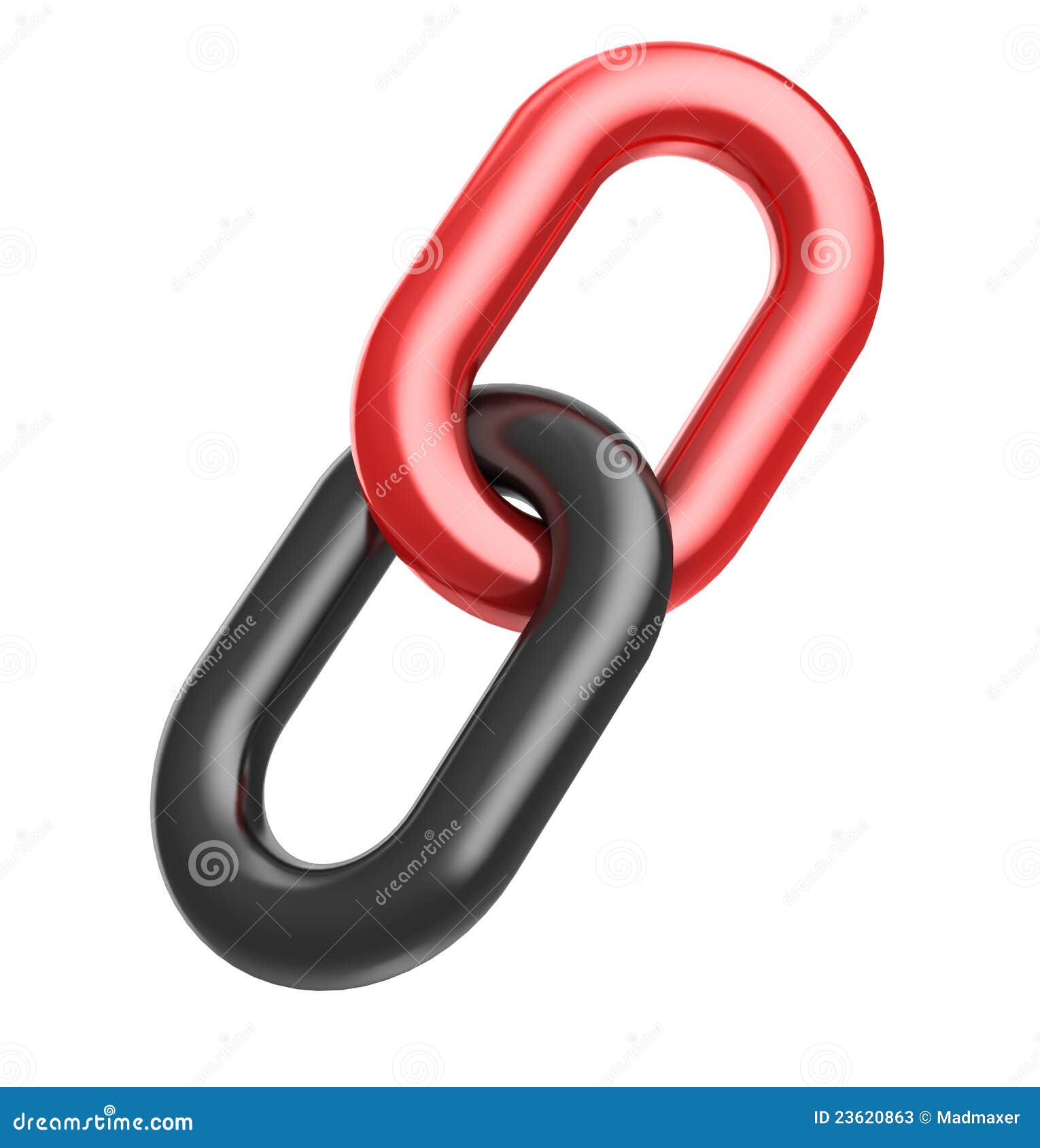 Single chain link stock illustration. Illustration of security - 23620863