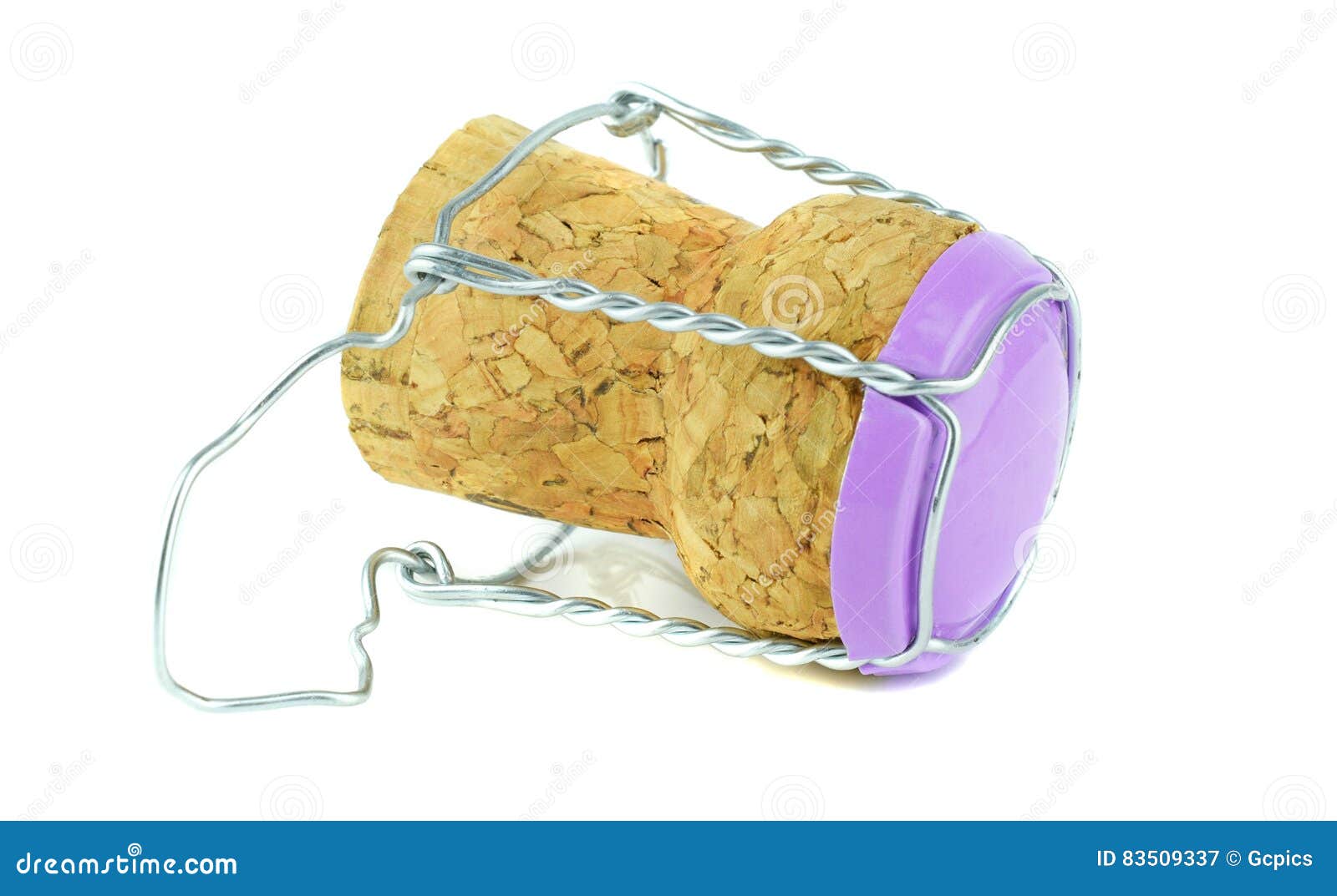 A single champagne cork stock image. Image of detail - 83509337
