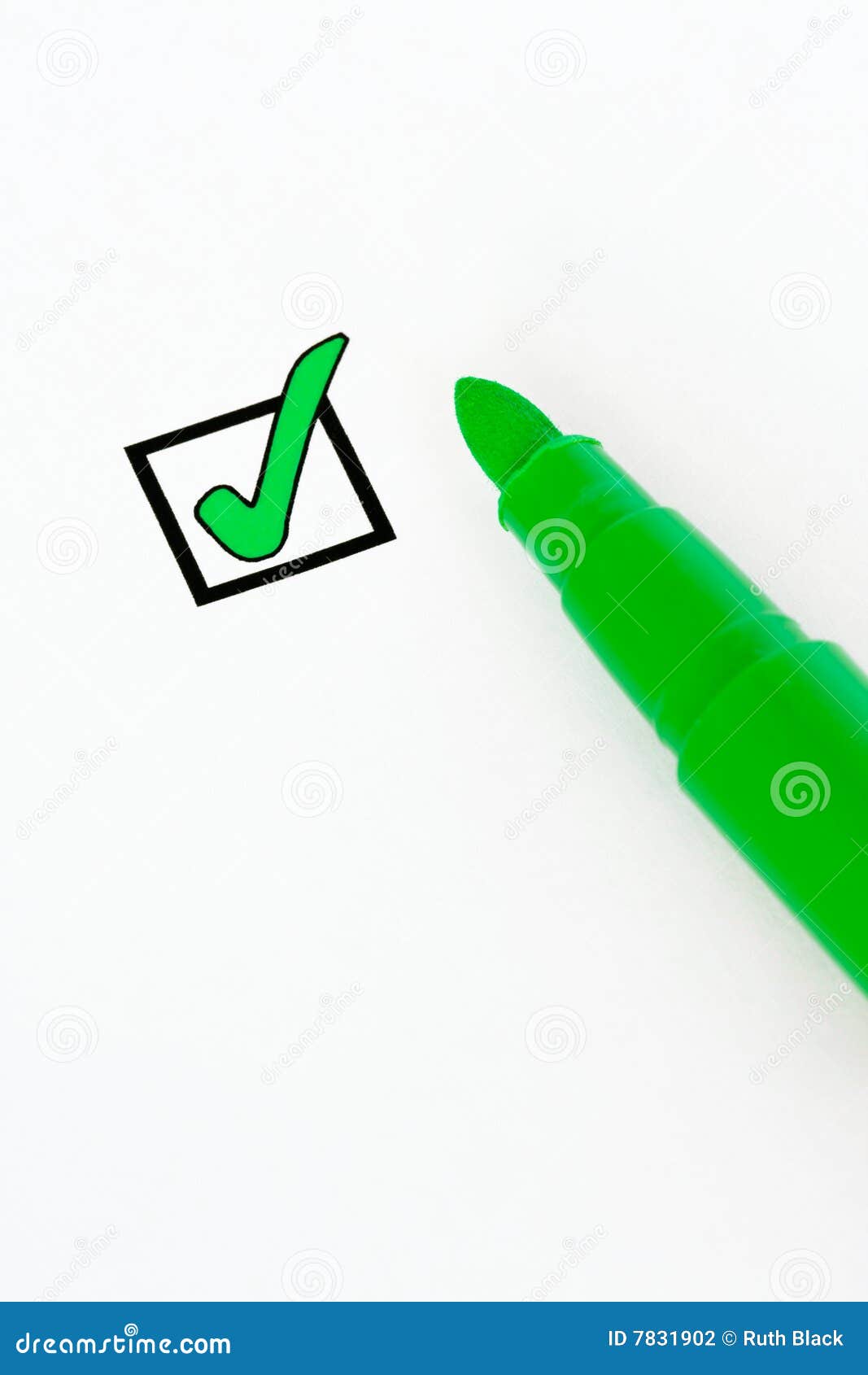 Single check-box stock photo. Image of conceptual, issues - 7831902