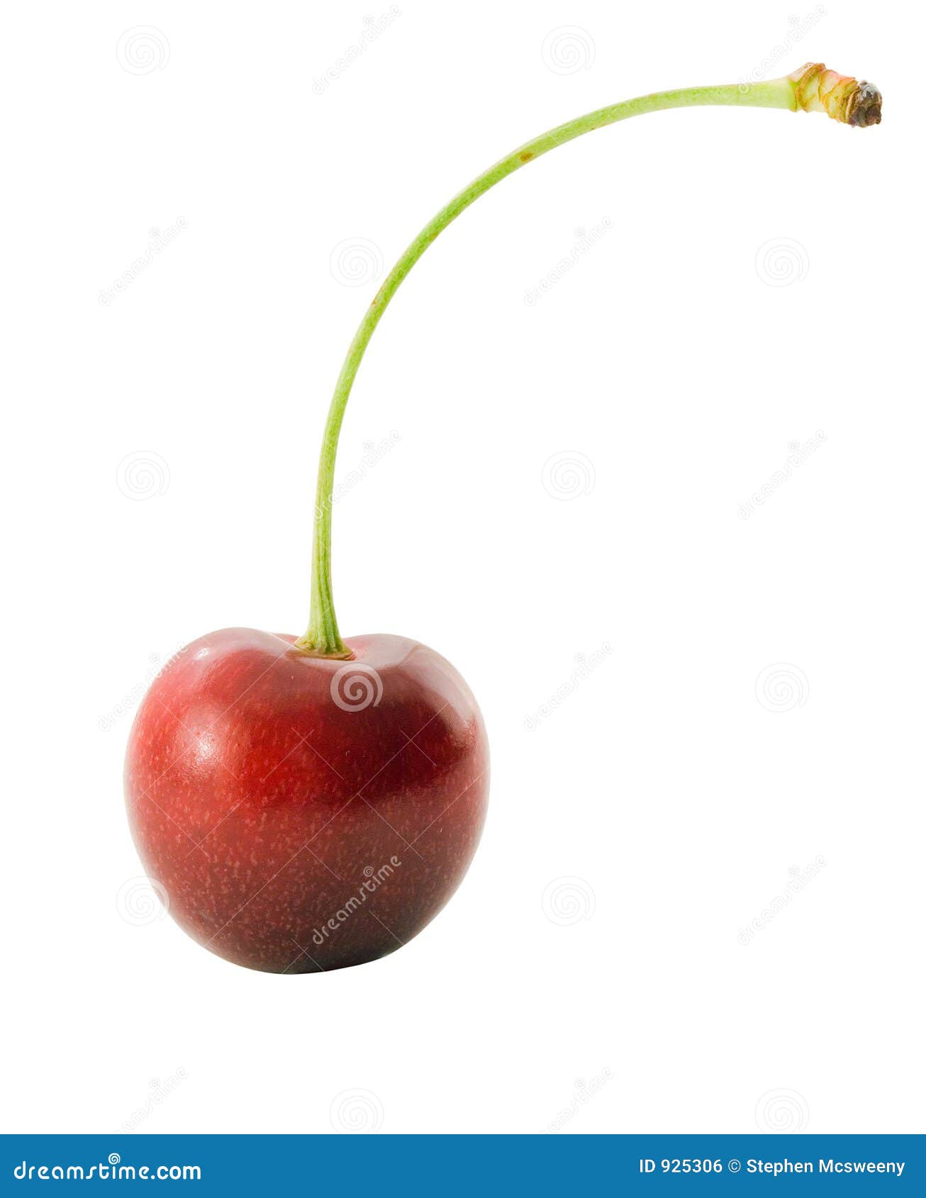 Single cherry stock photo. Image of healthy, diet, cherry - 925306