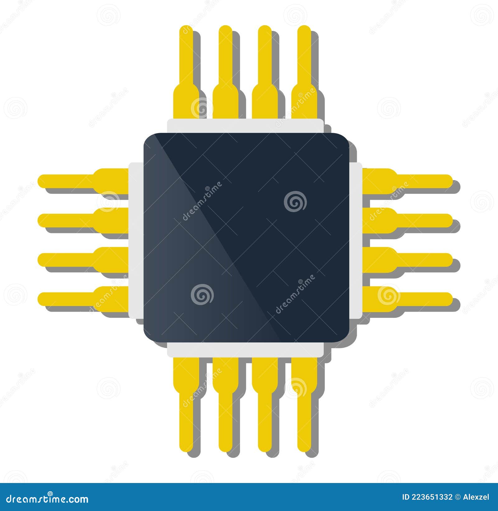 Circuit Microprocessor Stock Illustrations – 11,856 Circuit ...