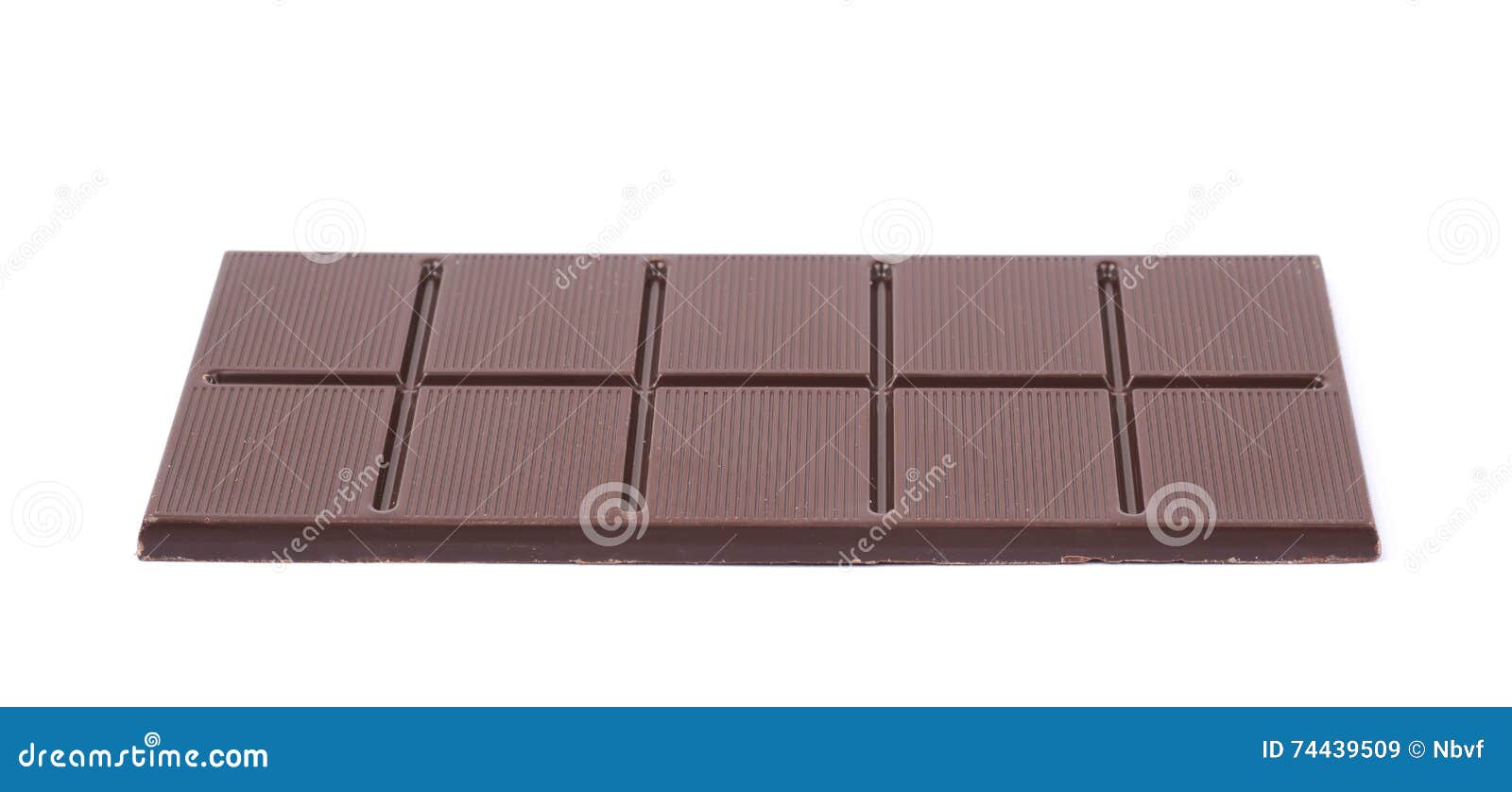 Single Chocolate Bar Isolated Stock Image - Image of stack, snack: 74439509
