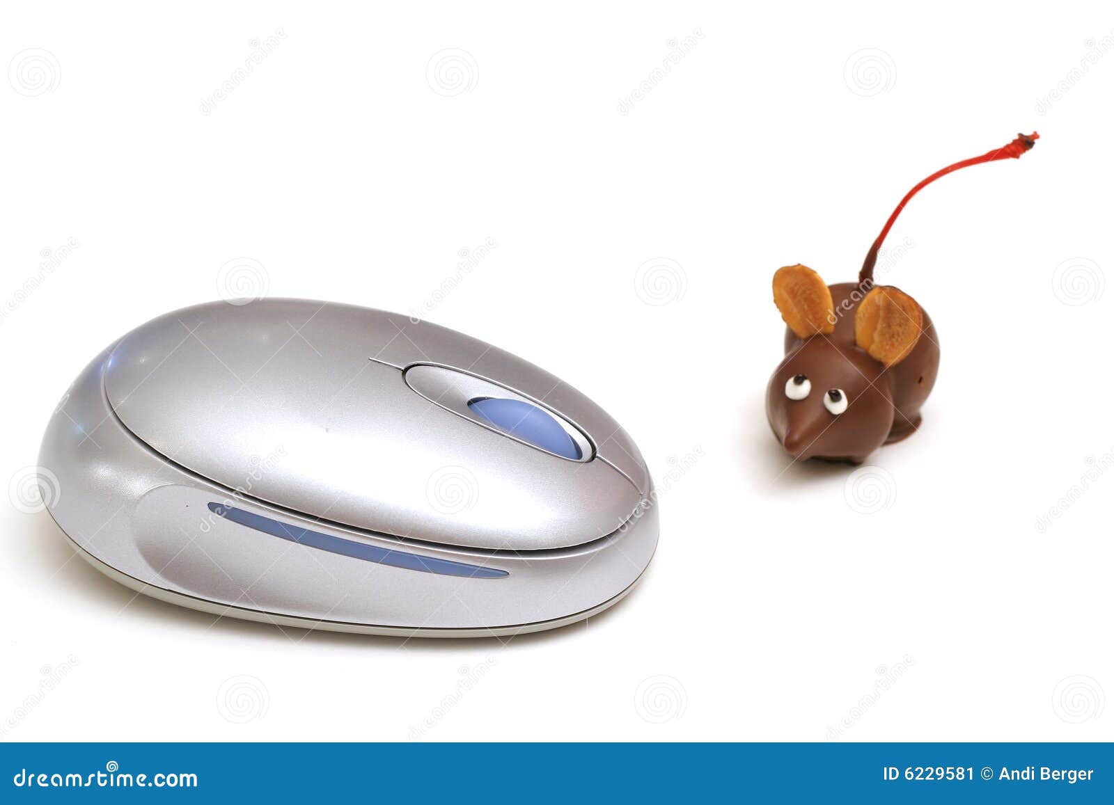 Chocolate Mouse Cake With A Chocolate Curl On A Bunny Cake Stand Stock ...