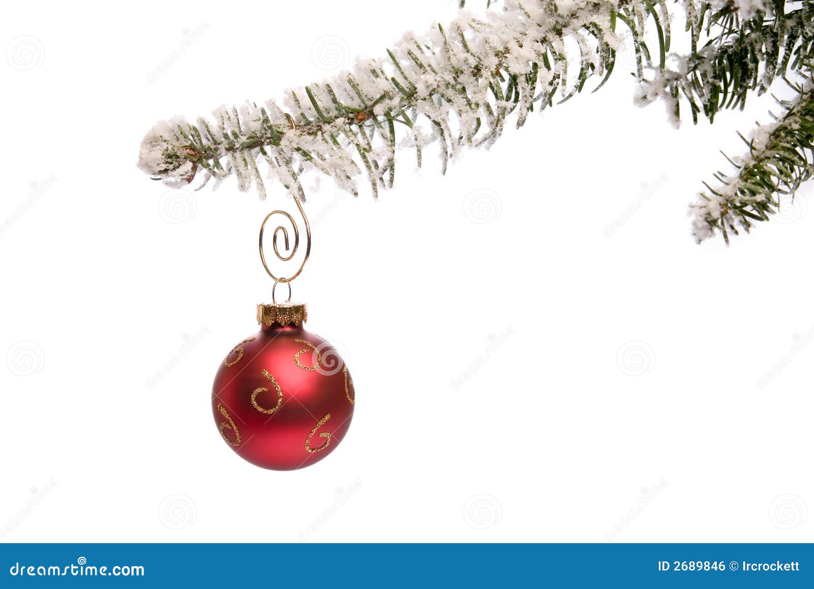 Single Christmas Ornament stock photo. Image of single - 2689846