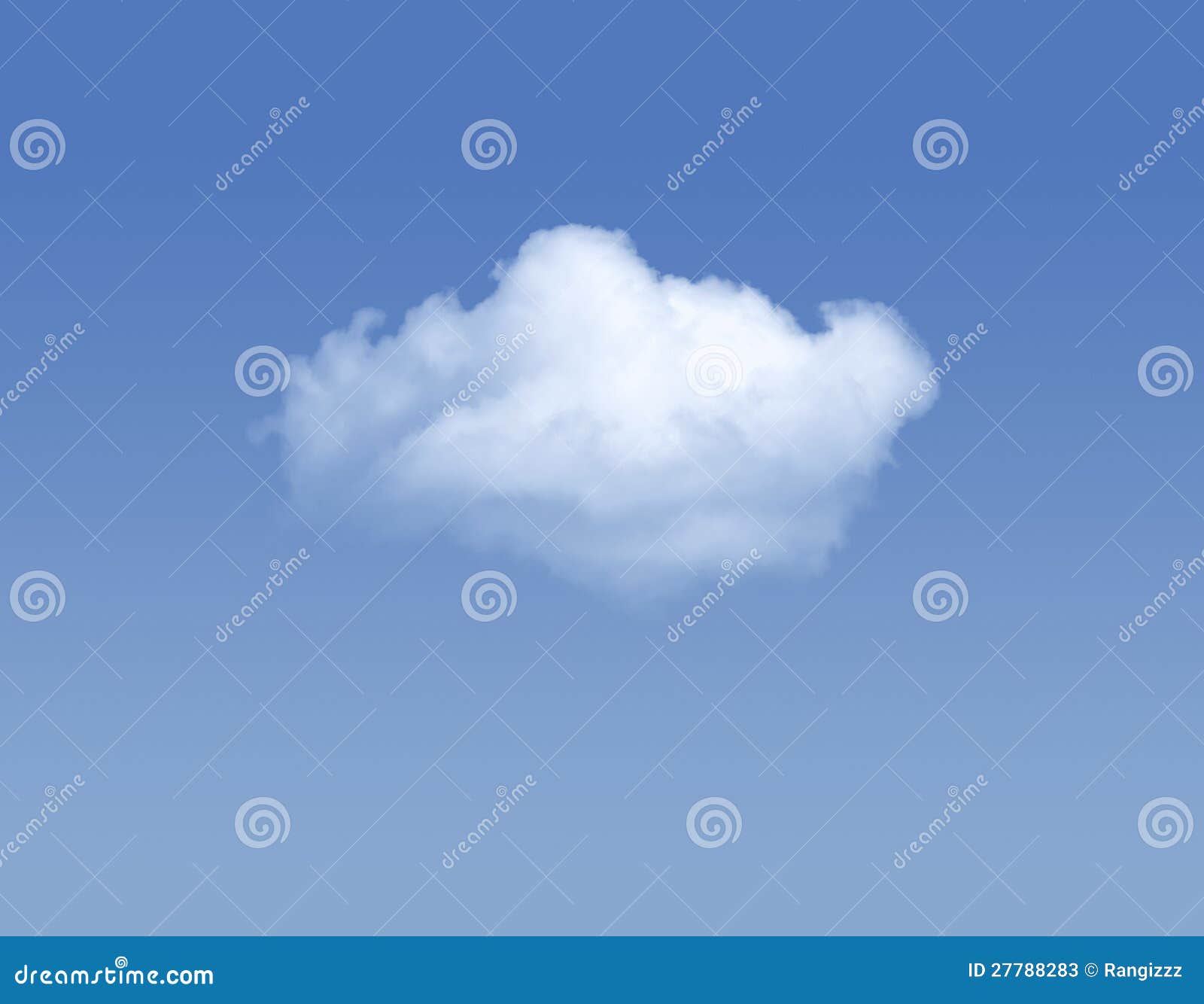 Single cloud stock image. Image of beautiful, shape, high - 27788283
