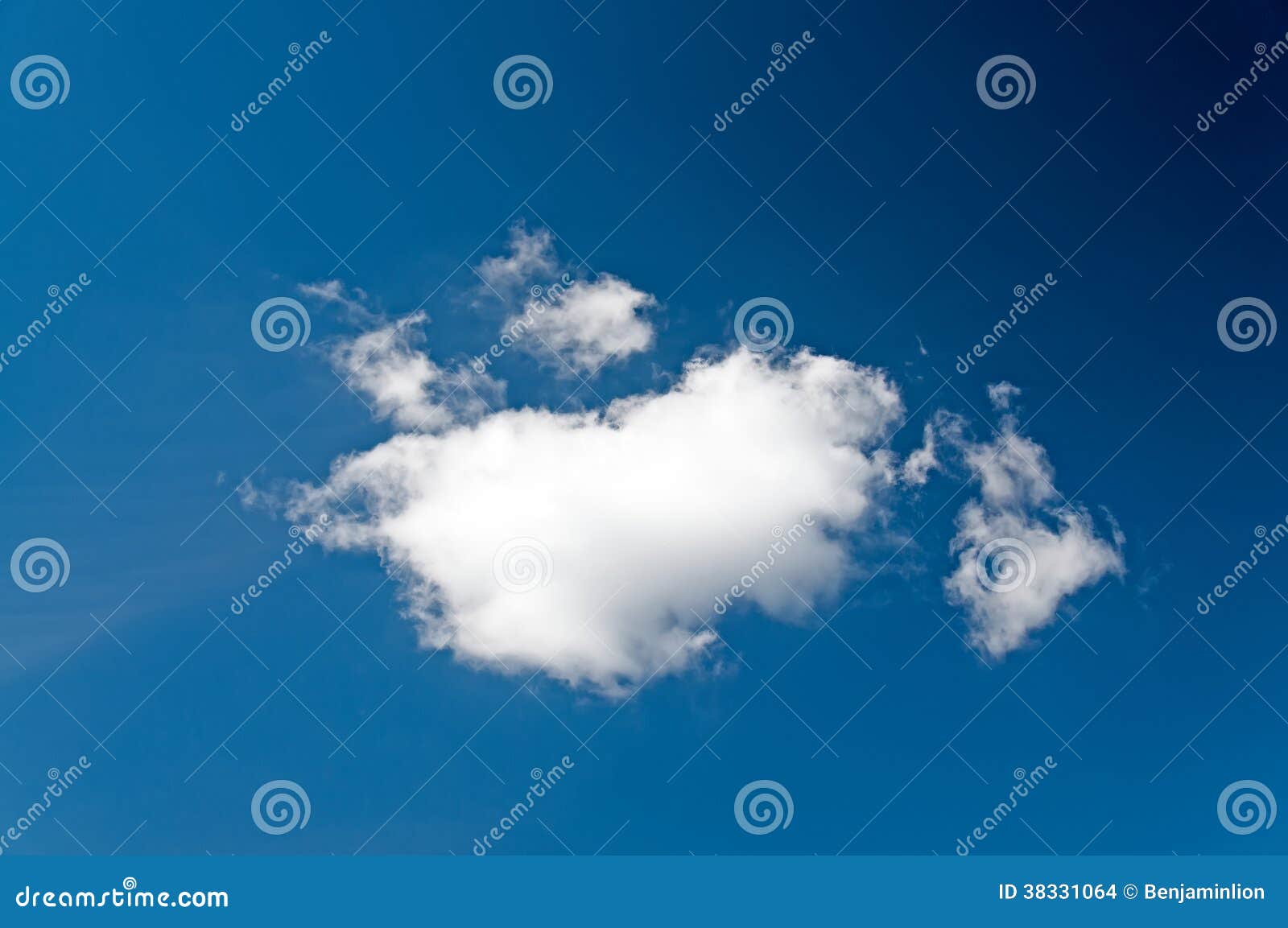 Single Cloud stock photo. Image of clean, climate, backdrop - 38331064