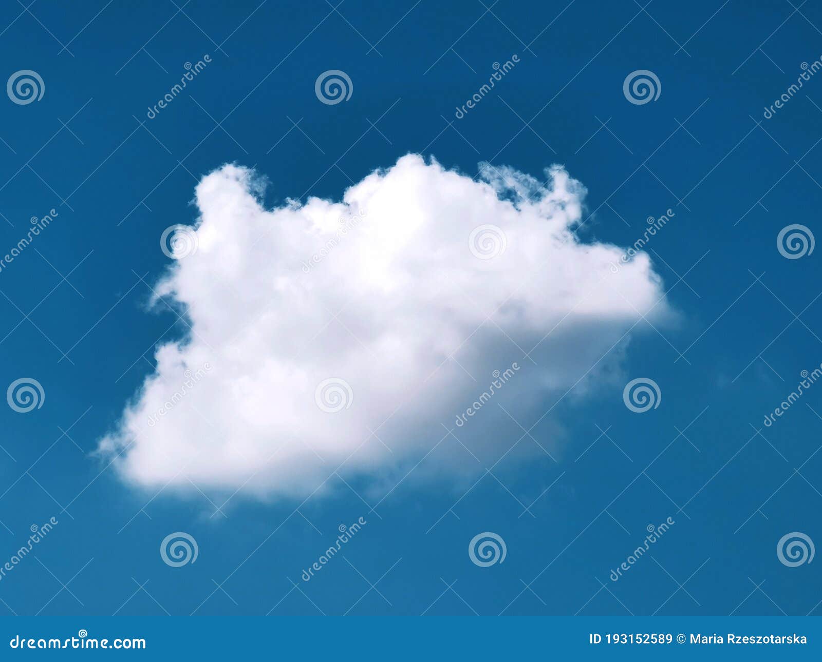 Single cloud. stock image. Image of bright, clouds, beauty - 193152589