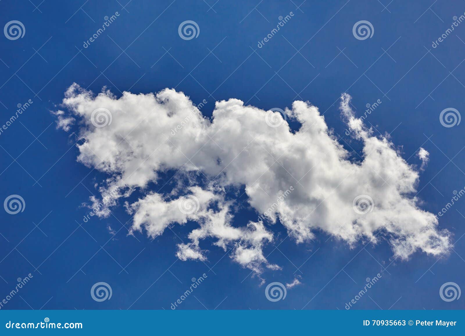A single cloud in the sky stock image. Image of nature - 70935663