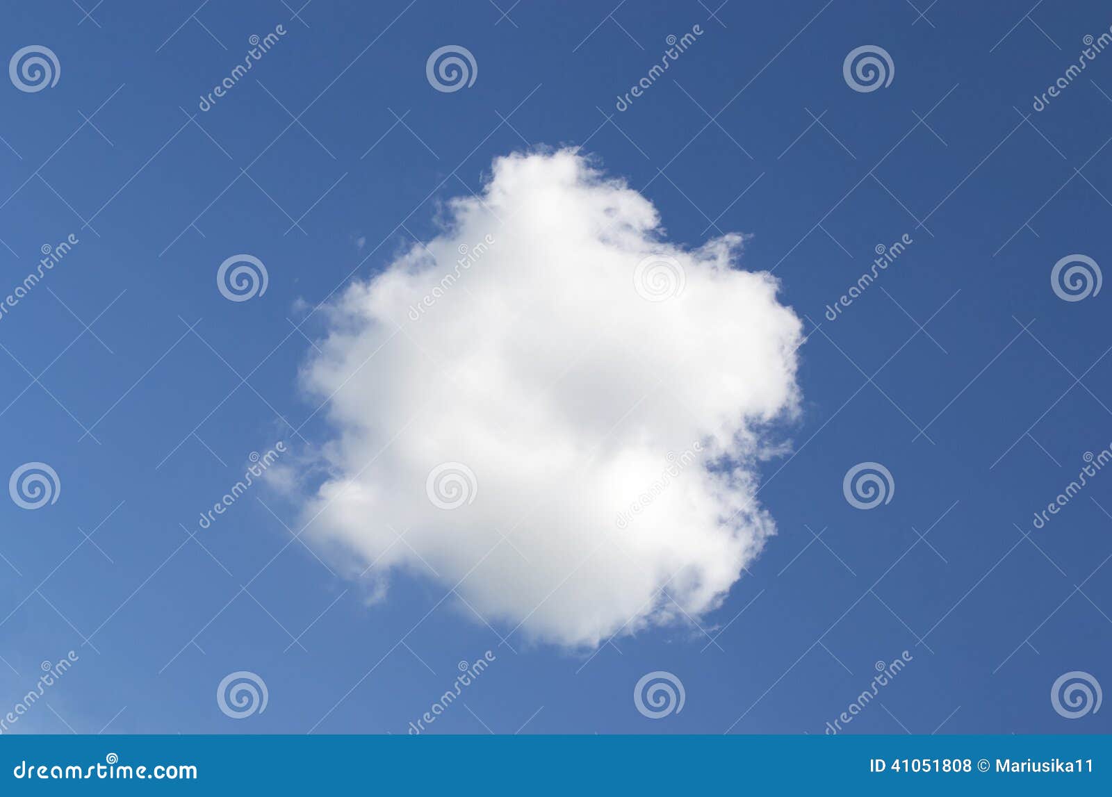 Single cloud stock photo. Image of atmosphere, abstract - 41051808