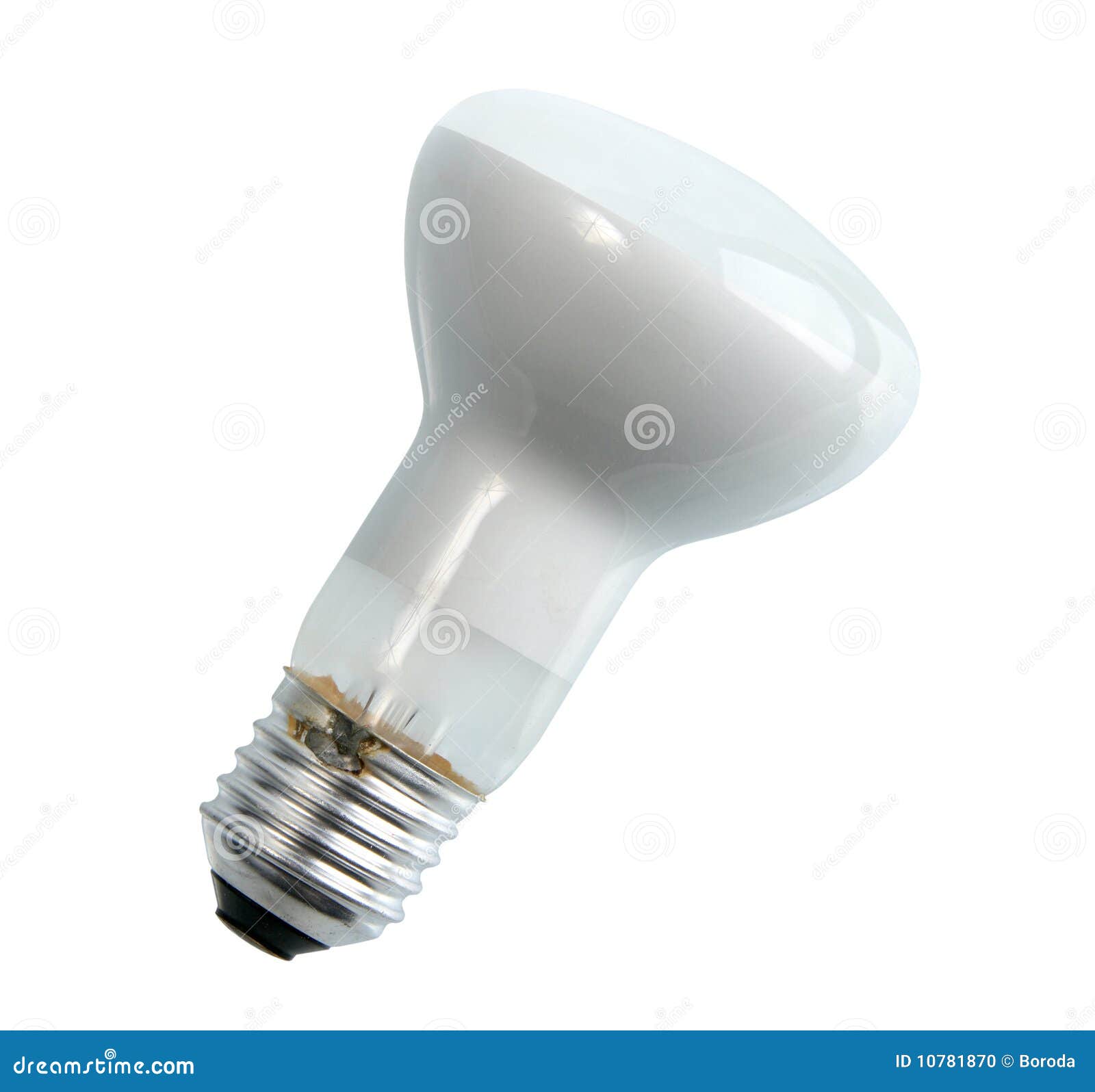 Single Compact Lighting Lamp. Stock Photo - Image of electric, object ...
