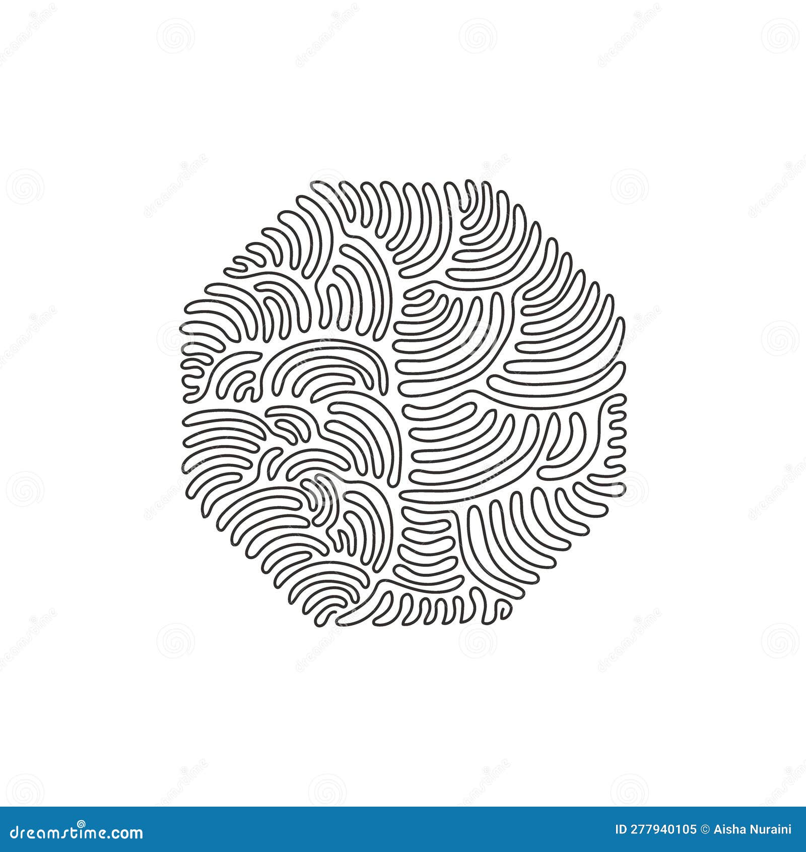 Single Continuous Line Drawing Hand Drawn Octagon, Blank Drawing Frame ...