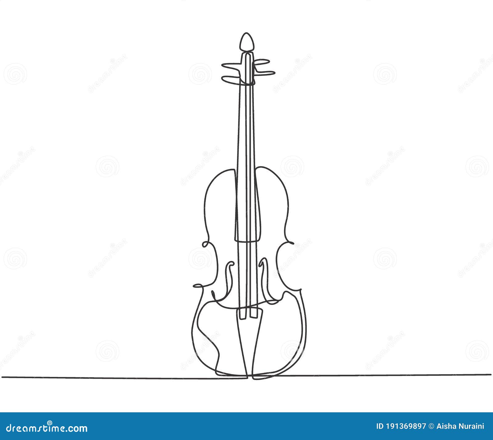Fiddle Drawing