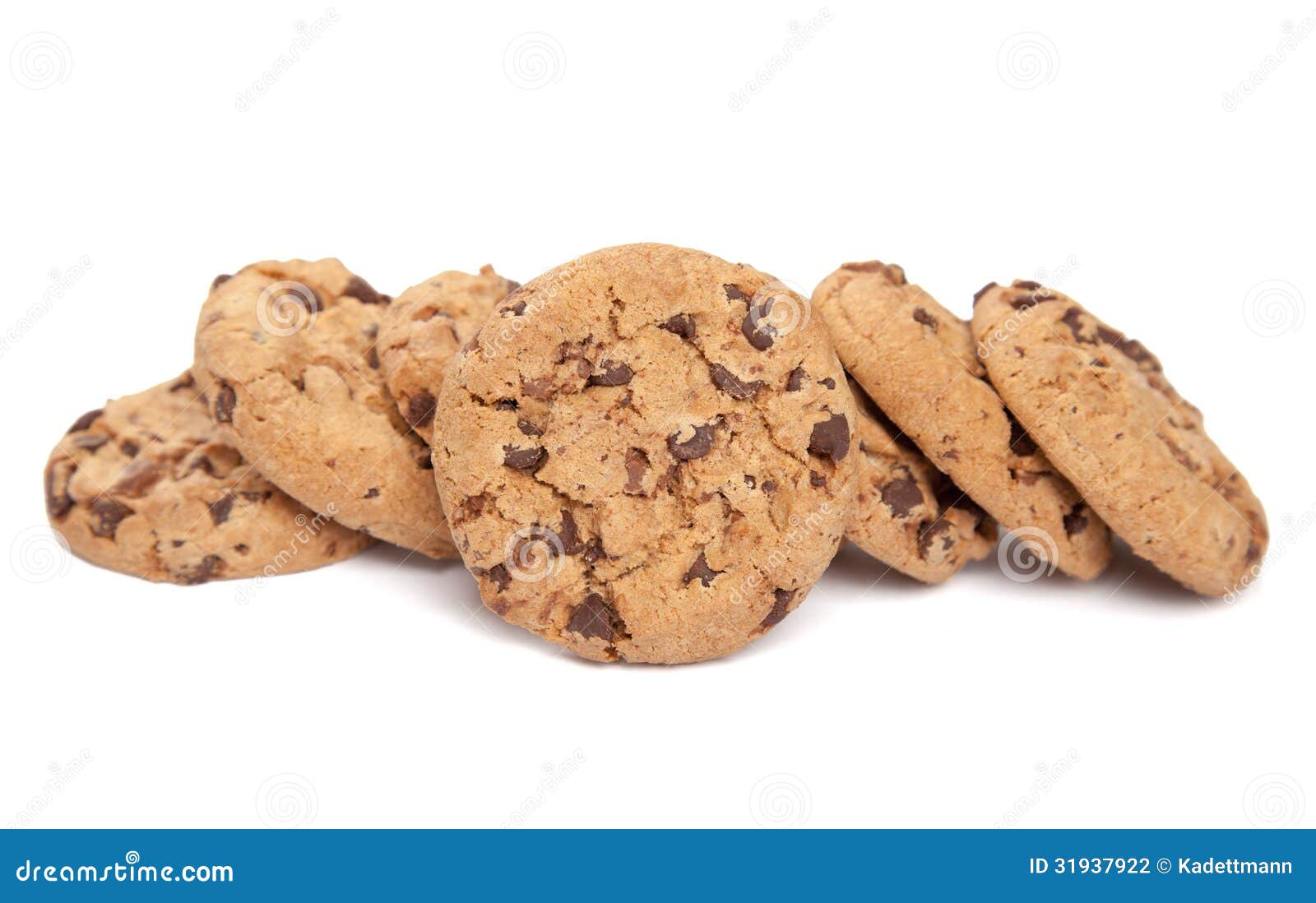 Single Cookie and Some More Stock Photo - Image of eating, indulgence ...