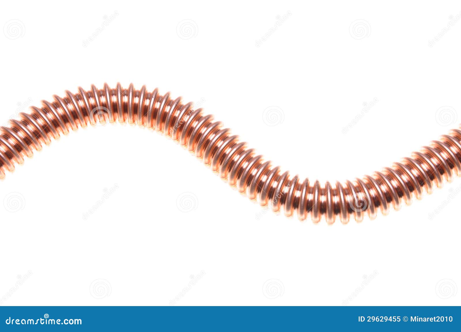 Single copper line stock image. Image of cable, concept - 29629455